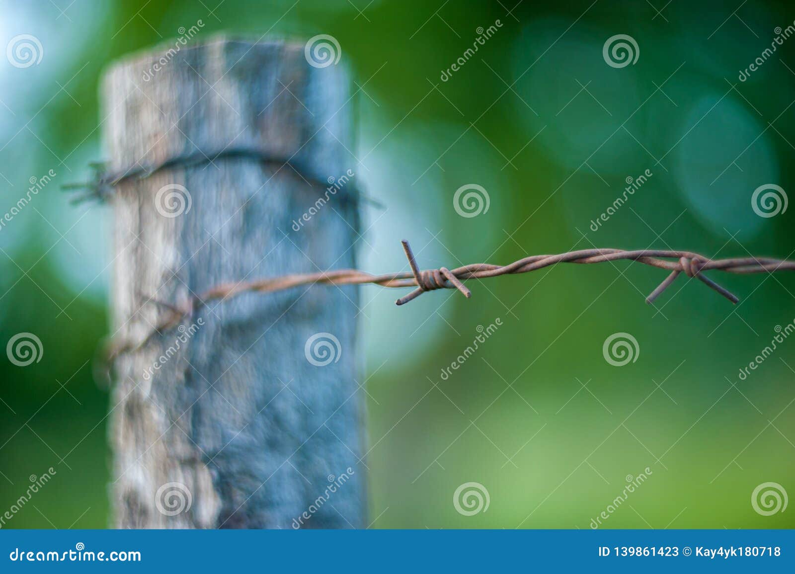 Rusty Tangled Wire Tied To a Pipe Stock Image - Image of coil, hose ...