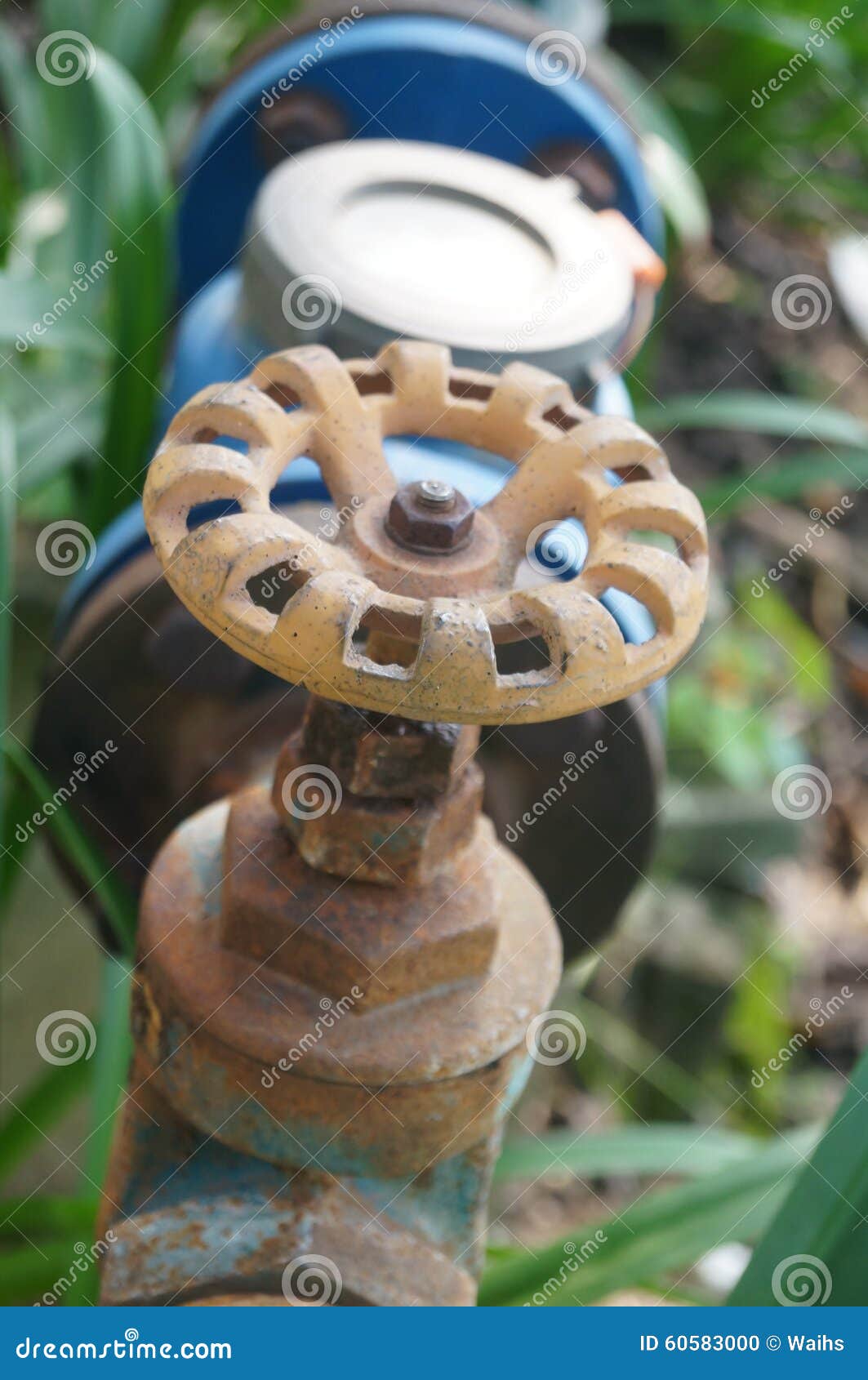 Rusty tap switch stock photo. Image of close, facilities - 60583000