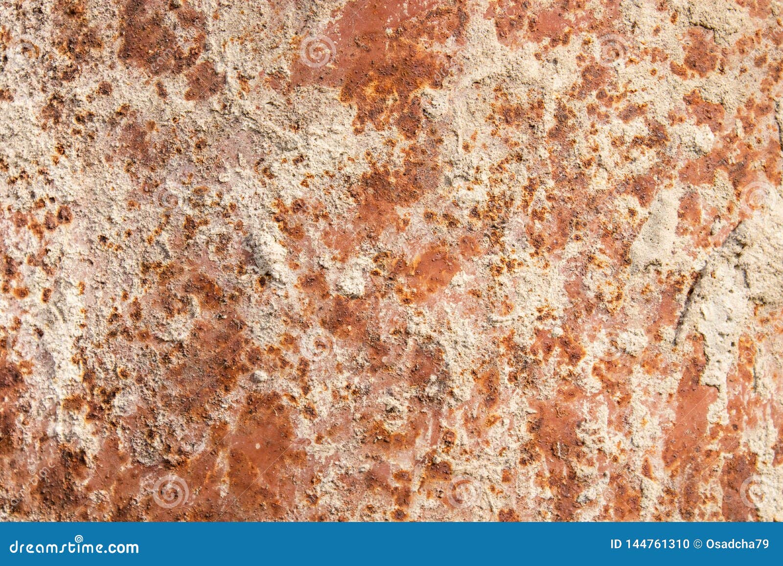 Rusty Texture Background, Abstract Surface of a Rusty Iron Wall Stock ...