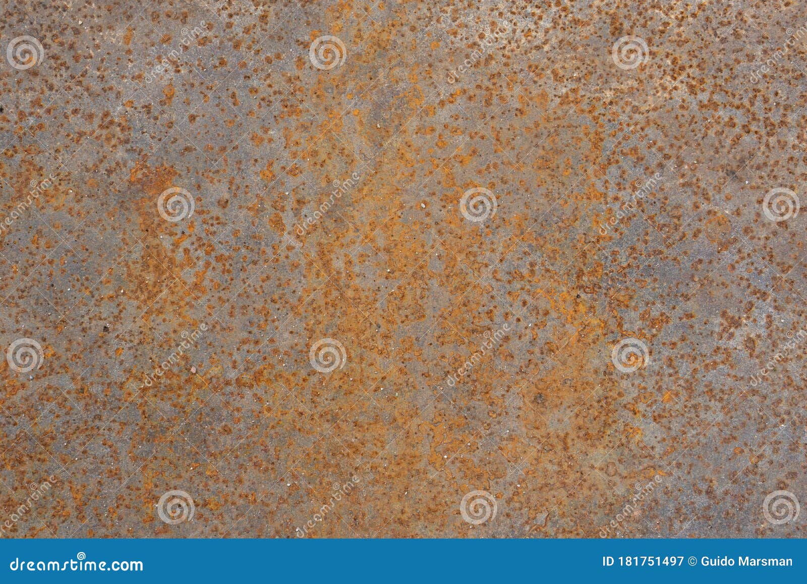 Rusty Texture Graphic Small Brown Colored Rust Pockets Stock Image ...