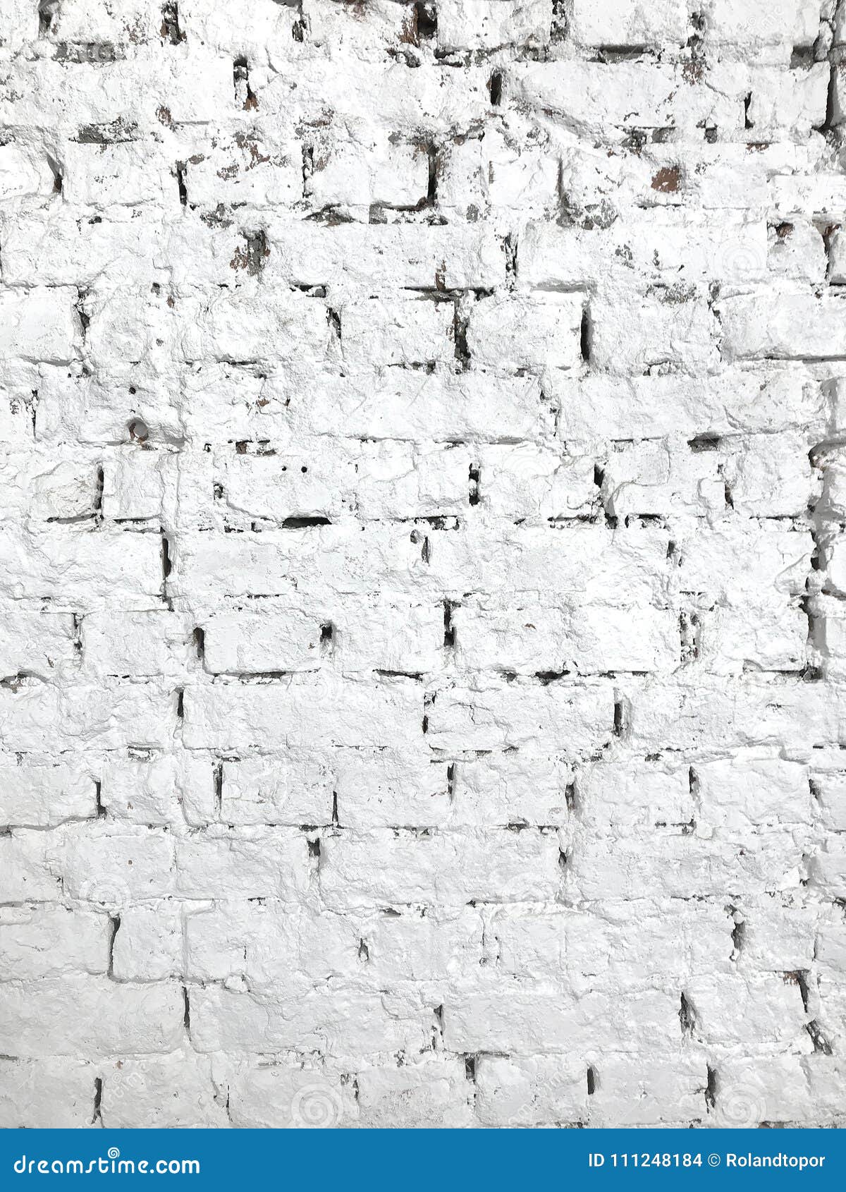 Rusty Texture of Old Painted Brick Wall. Stock Photo - Image of retro ...