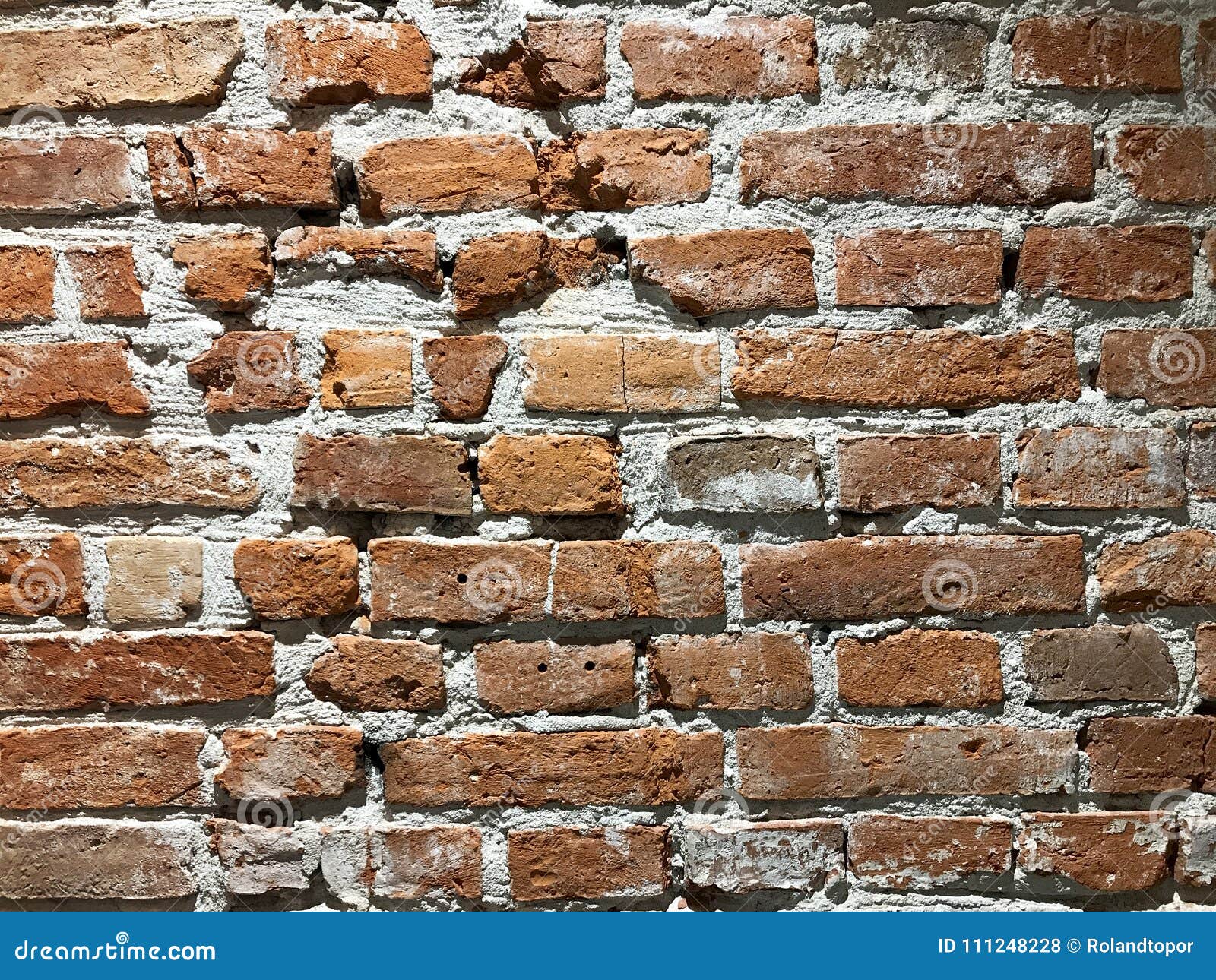 Rusty Texture of Old Red Brick Wall. Stock Photo - Image of brick ...