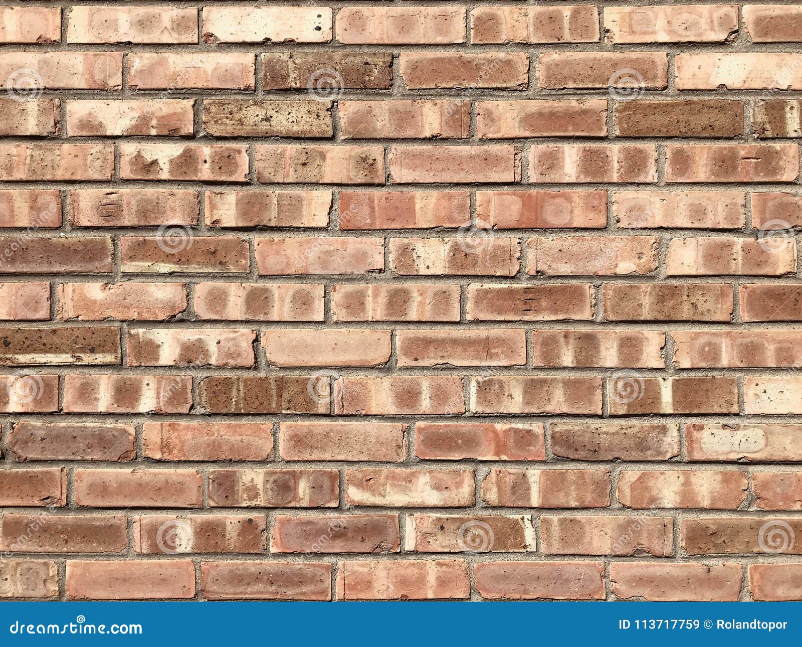 Rusty Texture of Old Red Brick Wall. Stock Image - Image of wall ...