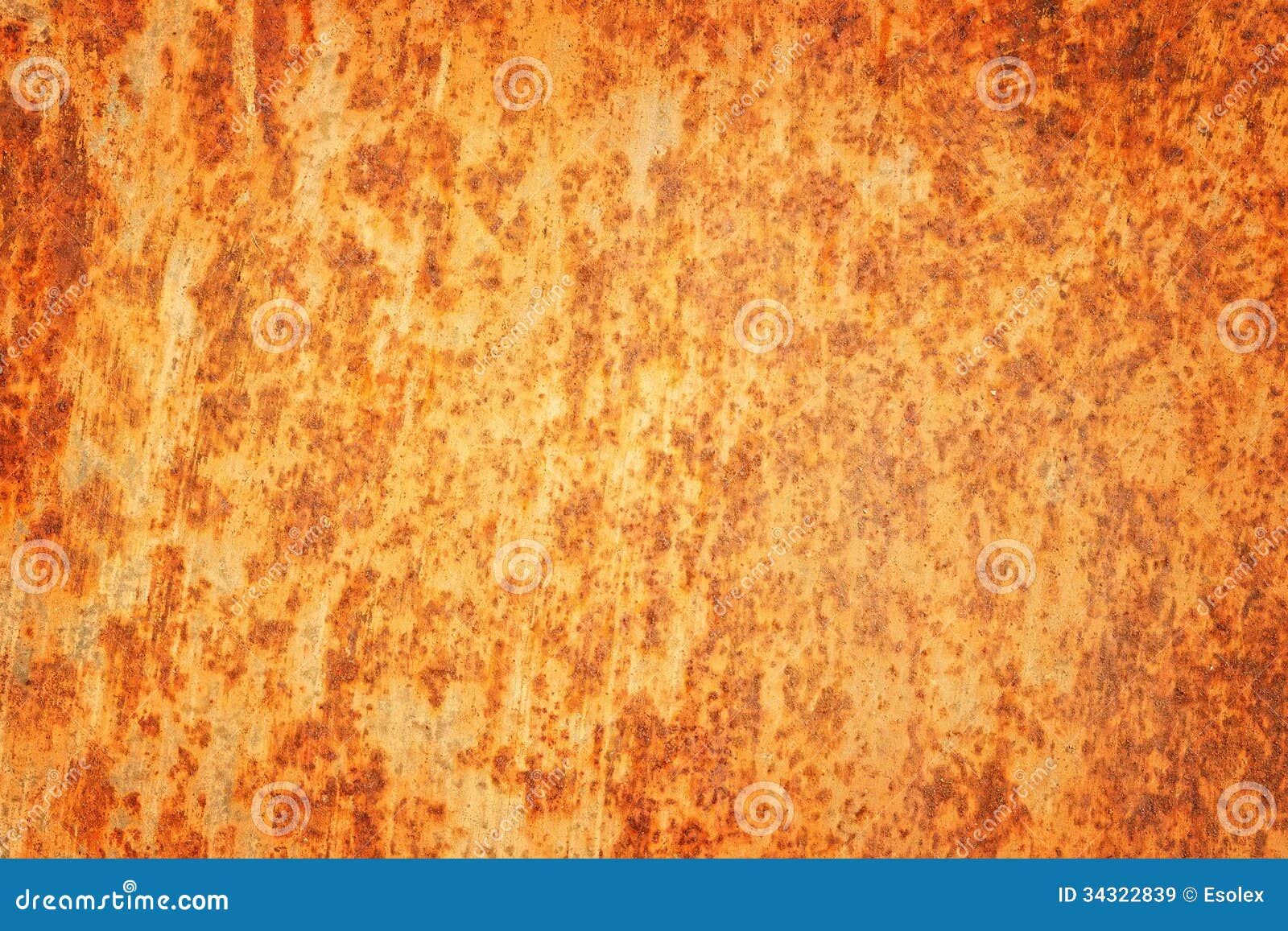 Rusty Textured Metal Background. Cracked Rusty Metal Wall Stock Image ...