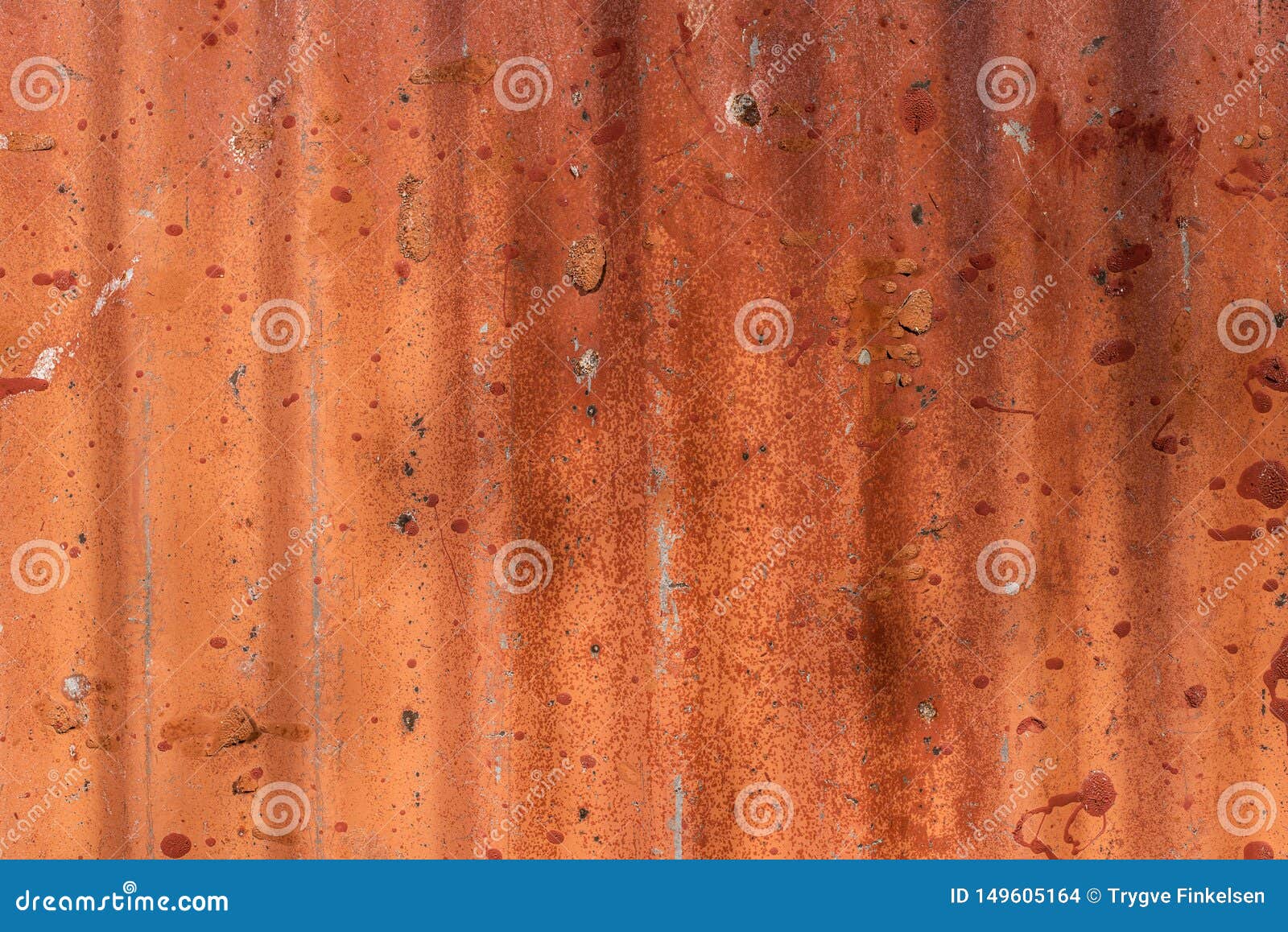 Rusty Tin Roof that Has Seen Better Days Stock Photo - Image of grey ...