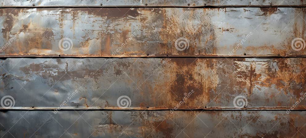 Rusty Tin Wall Texture. Tin Texture Wallpaper Background. Rusty Old ...