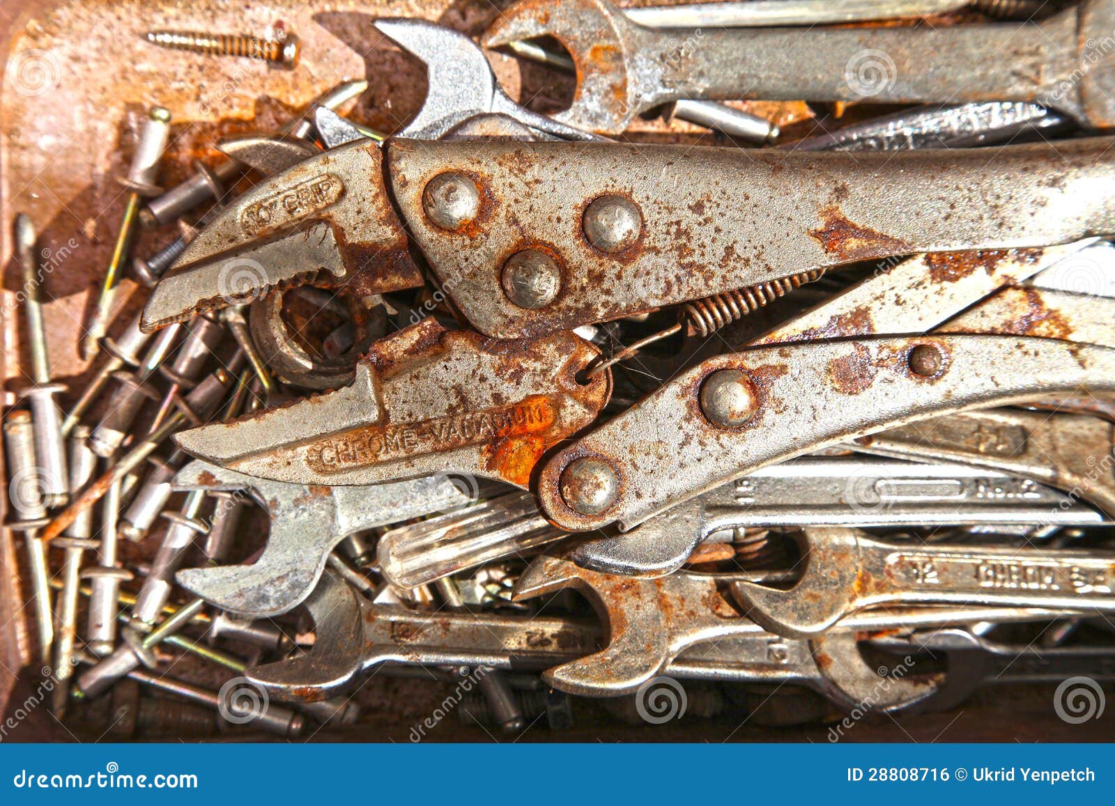 Rusty tools stock photo. Image of obsolete, iron, tools - 28808716