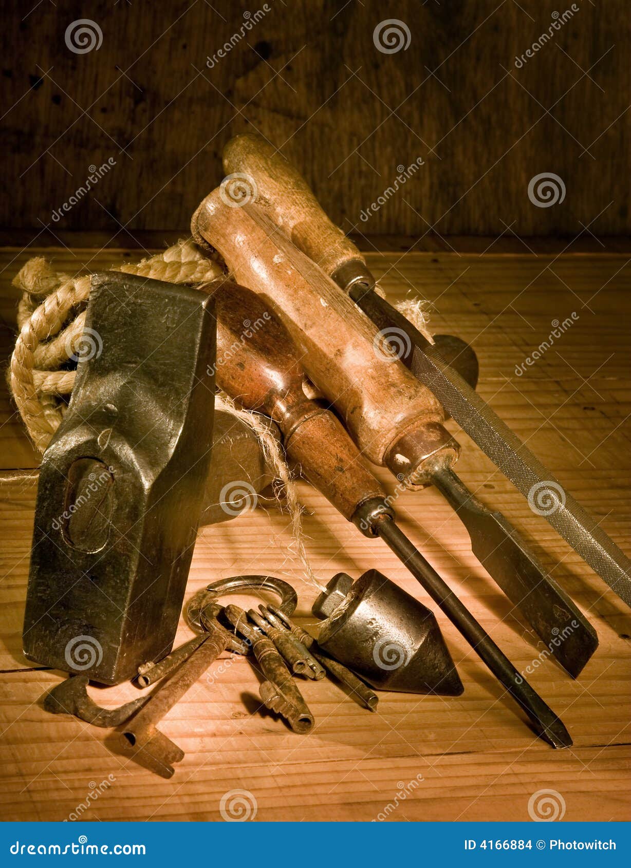 Rusty tools stock photo. Image of antique, rust, building - 4166884