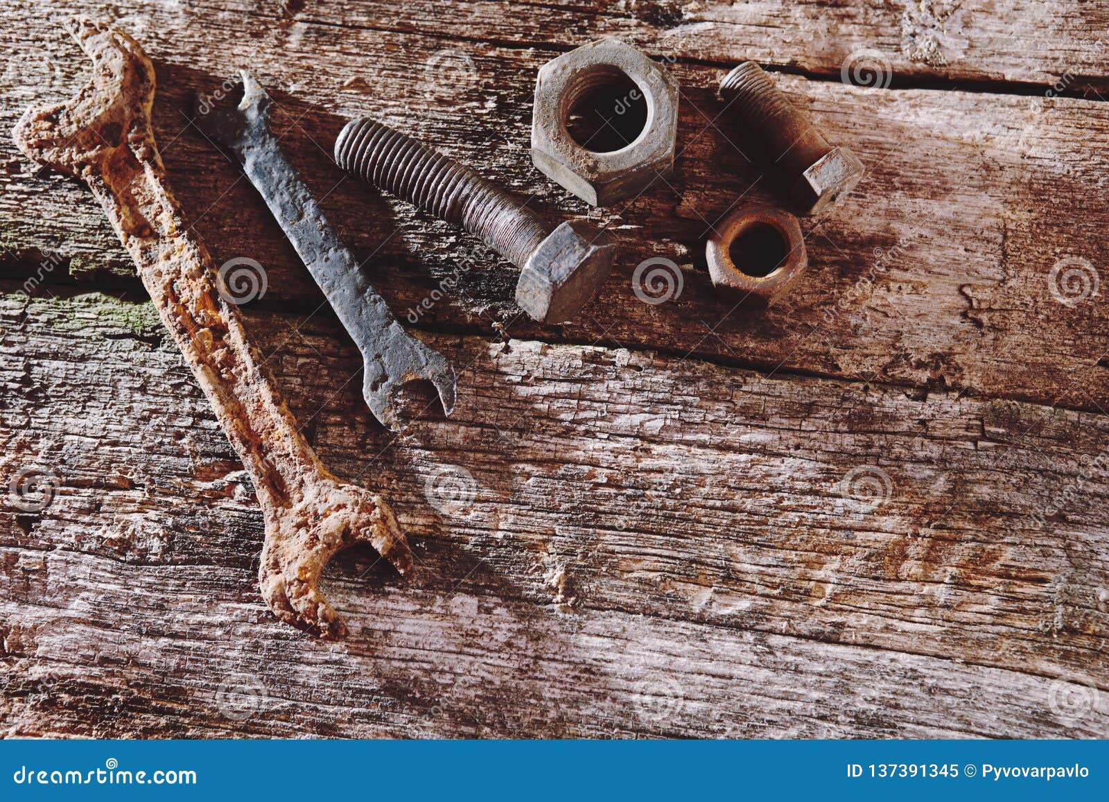 Rusty tools stock image. Image of antique, rusted, metal - 137391345