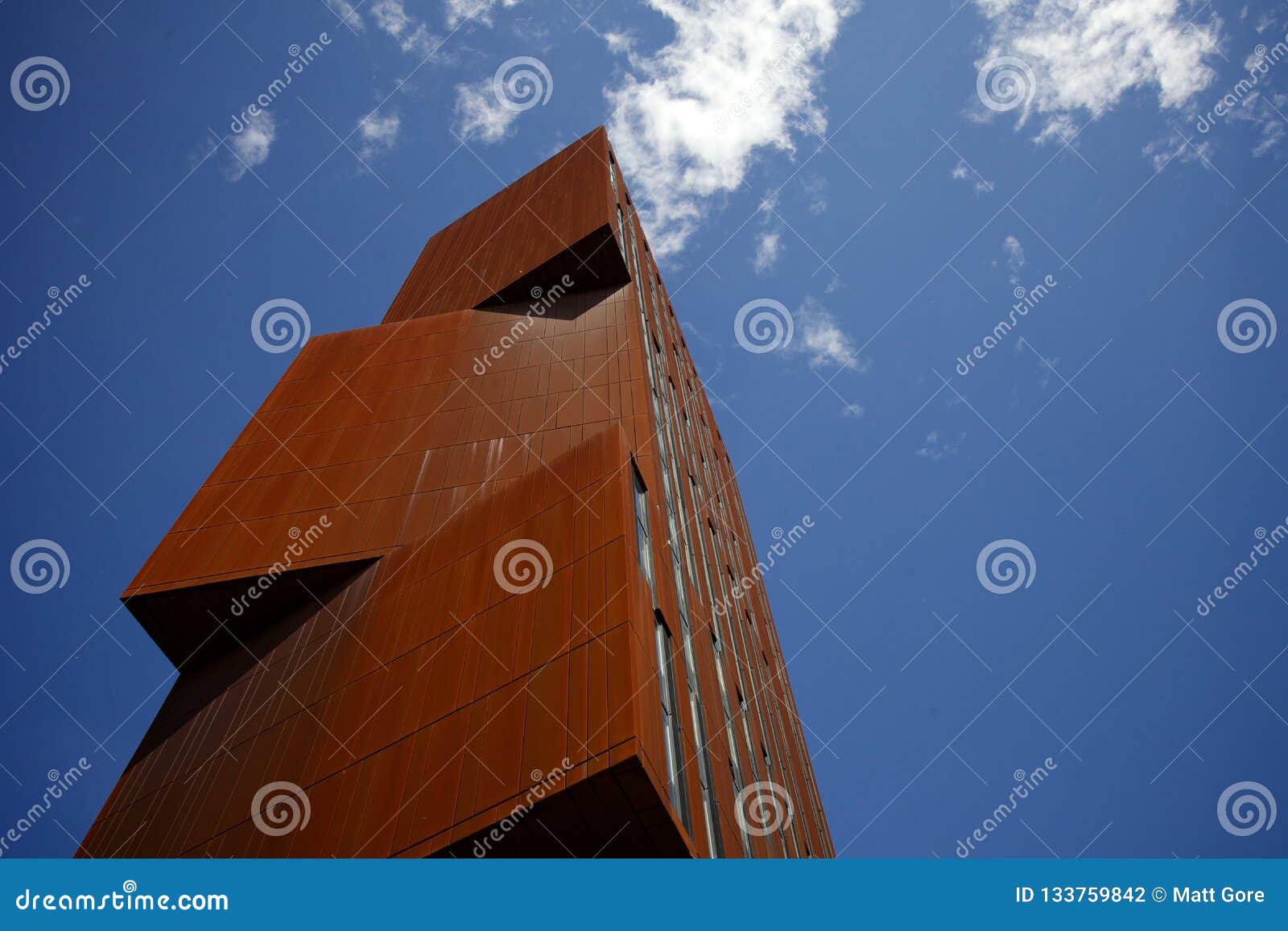 Rusty Tower in Leeds stock photo. Image of weathering - 133759842