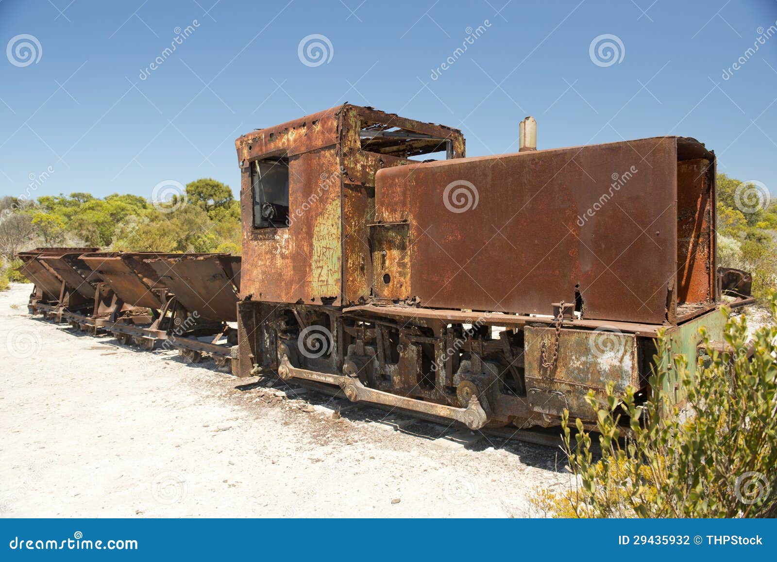 Rusty Train stock photo. Image of innes, history, power - 29435932