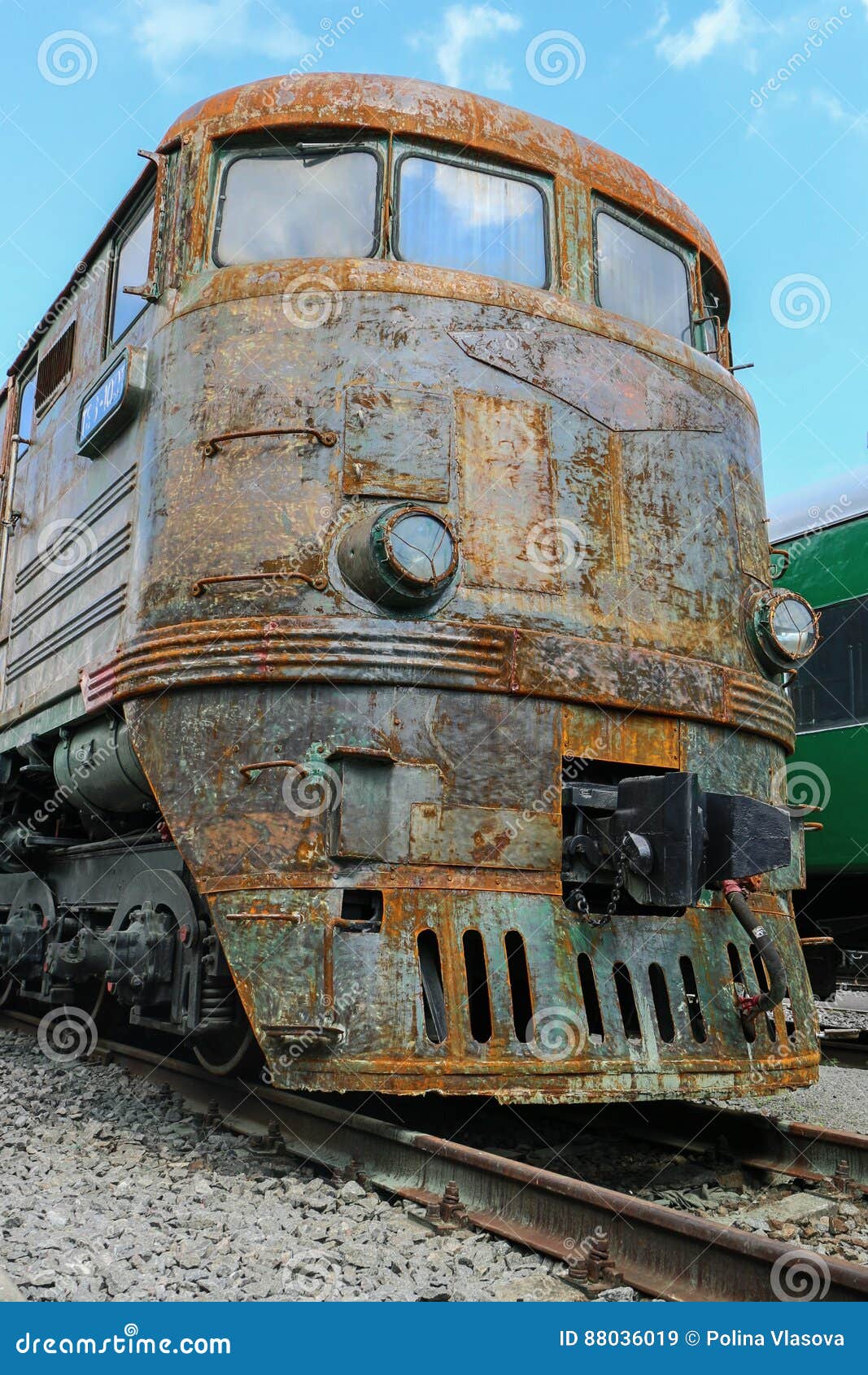 Rusty train stock image. Image of metal, fantasy, diesel - 88036019