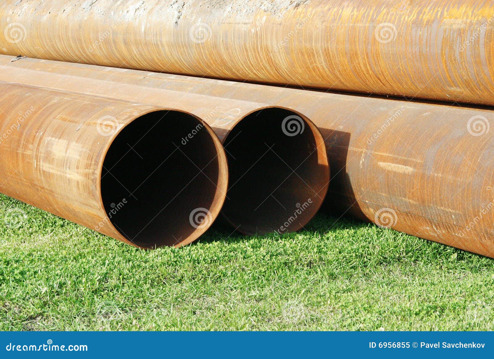 Rusty tubes stock image. Image of tubes, industry, rusty - 6956855