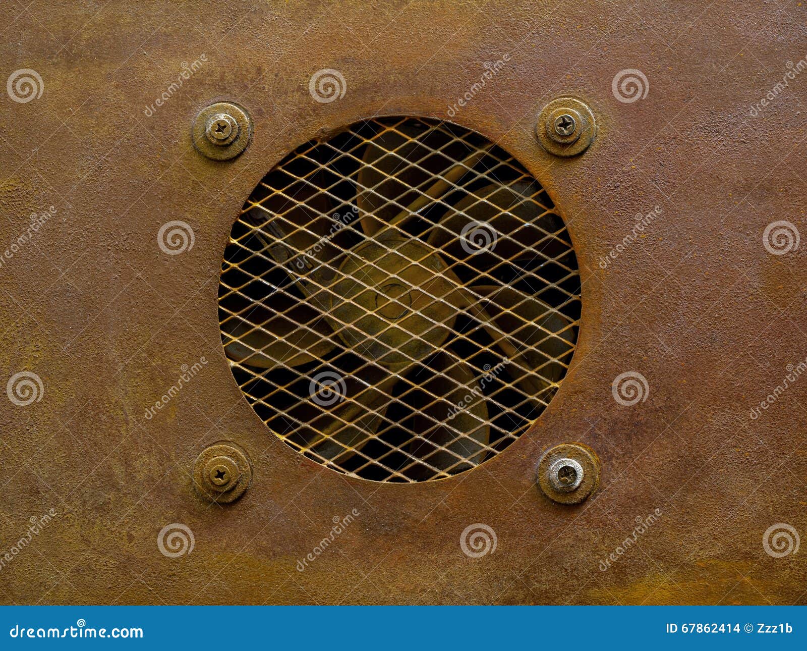 Rusty vent cover 1 stock photo. Image of ventillation - 67862414