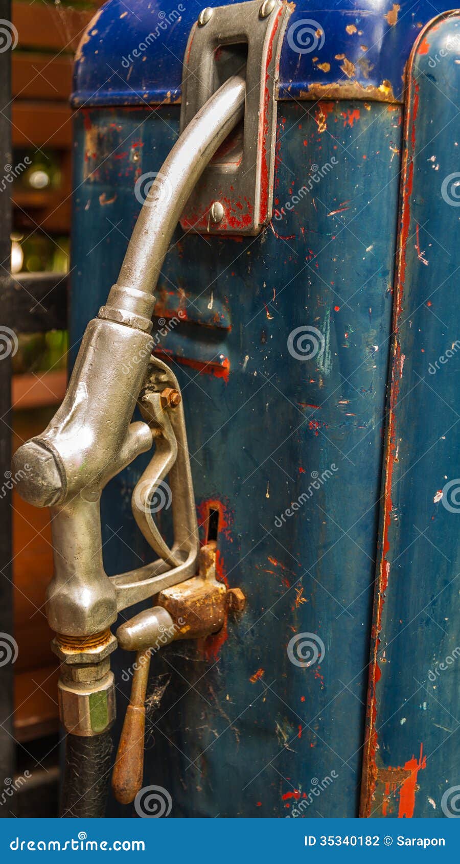 Rusty In The Nozzle, The Rudder And Shaft Of The Ship, Standing In A ...