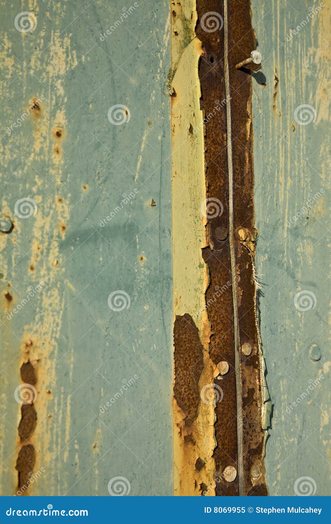Rusty Wall stock image. Image of nail, macro, architectural - 8069955