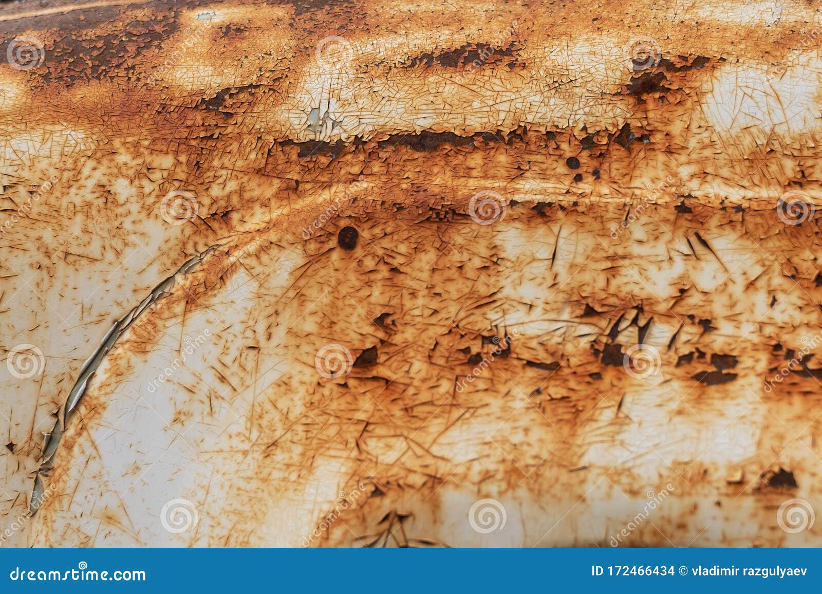 Rusty Wall, Abstract Background. Rust with Cuts Scratches and Texture ...