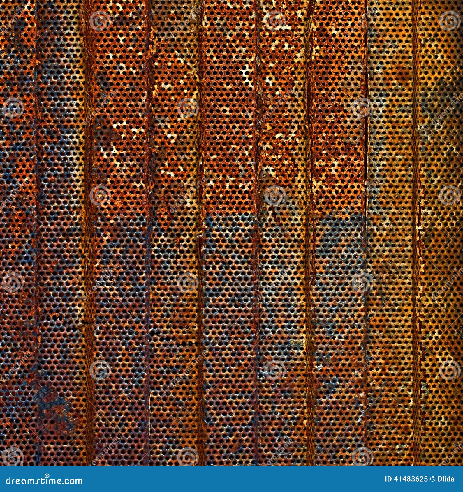 Rusty wall stock image. Image of empty, patchy, effect - 41483625