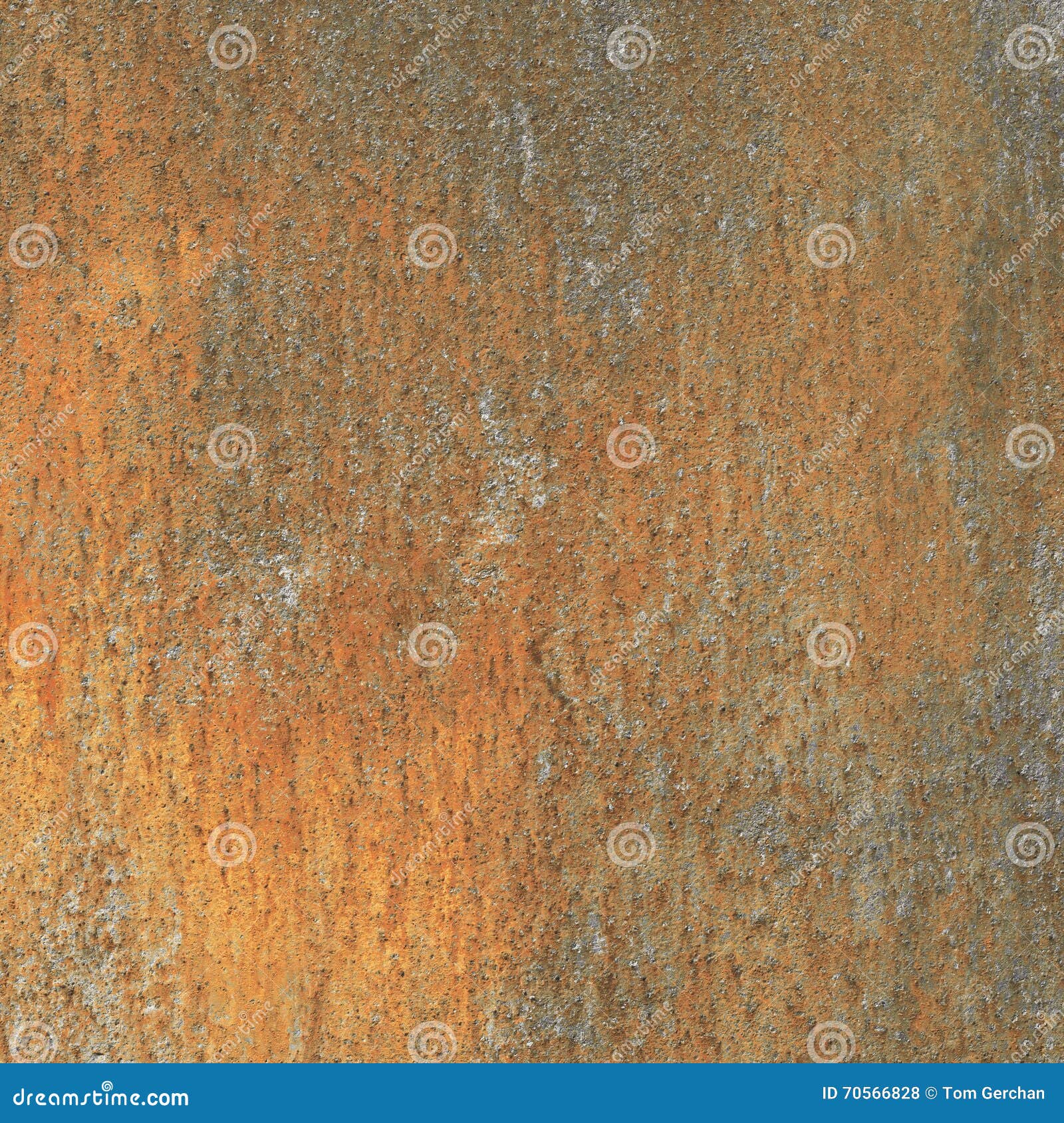 Rusty Wall, Old Metal Texture, Copper Corrosion Stock Photo - Image of ...