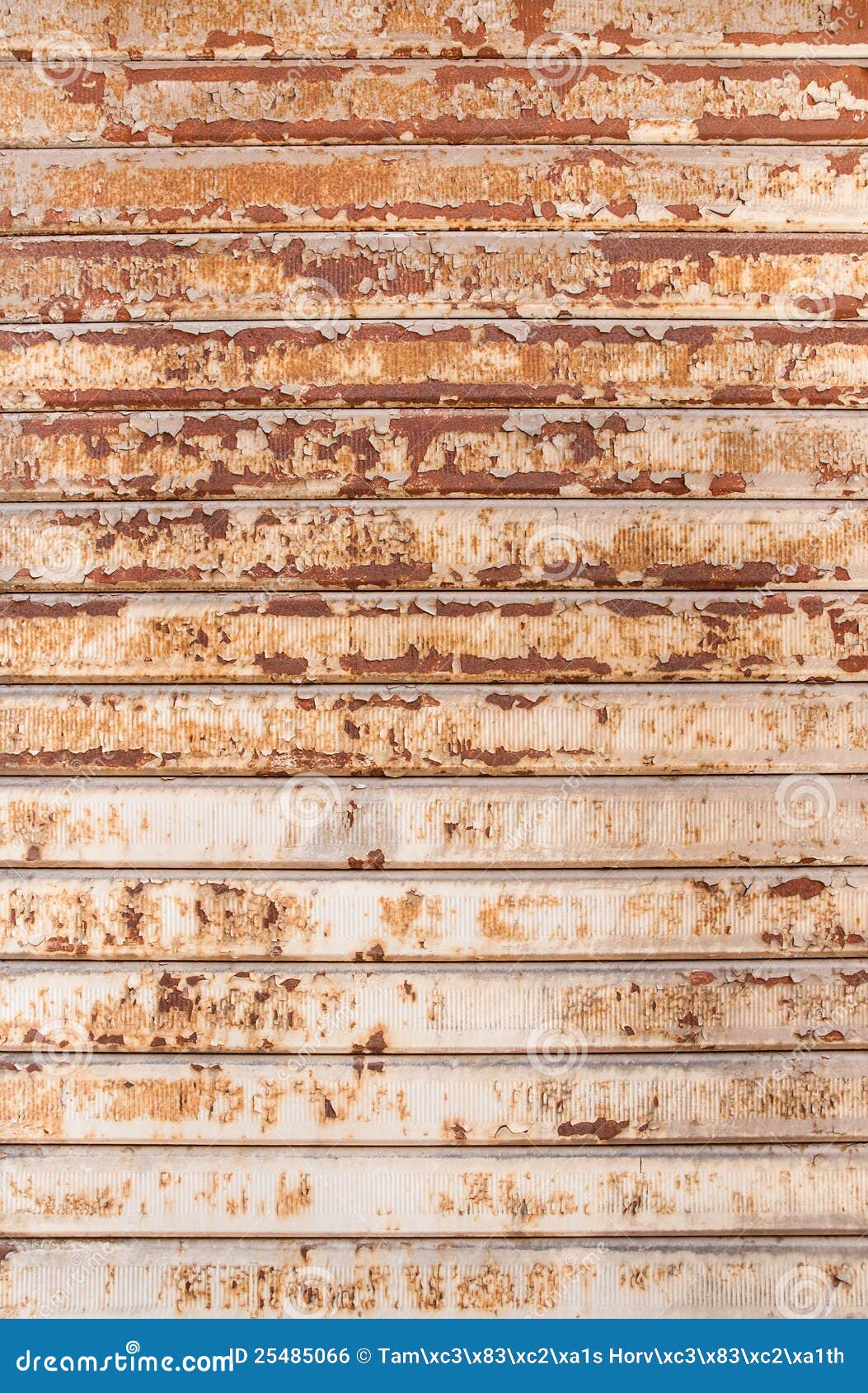 Rusty wall in Tuscany stock photo. Image of blank, metallic - 25485066
