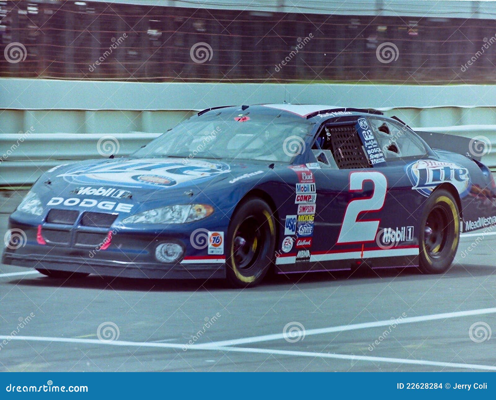 Rusty Wallace S #2 Dodge Racecar Editorial Stock Image - Image of ...