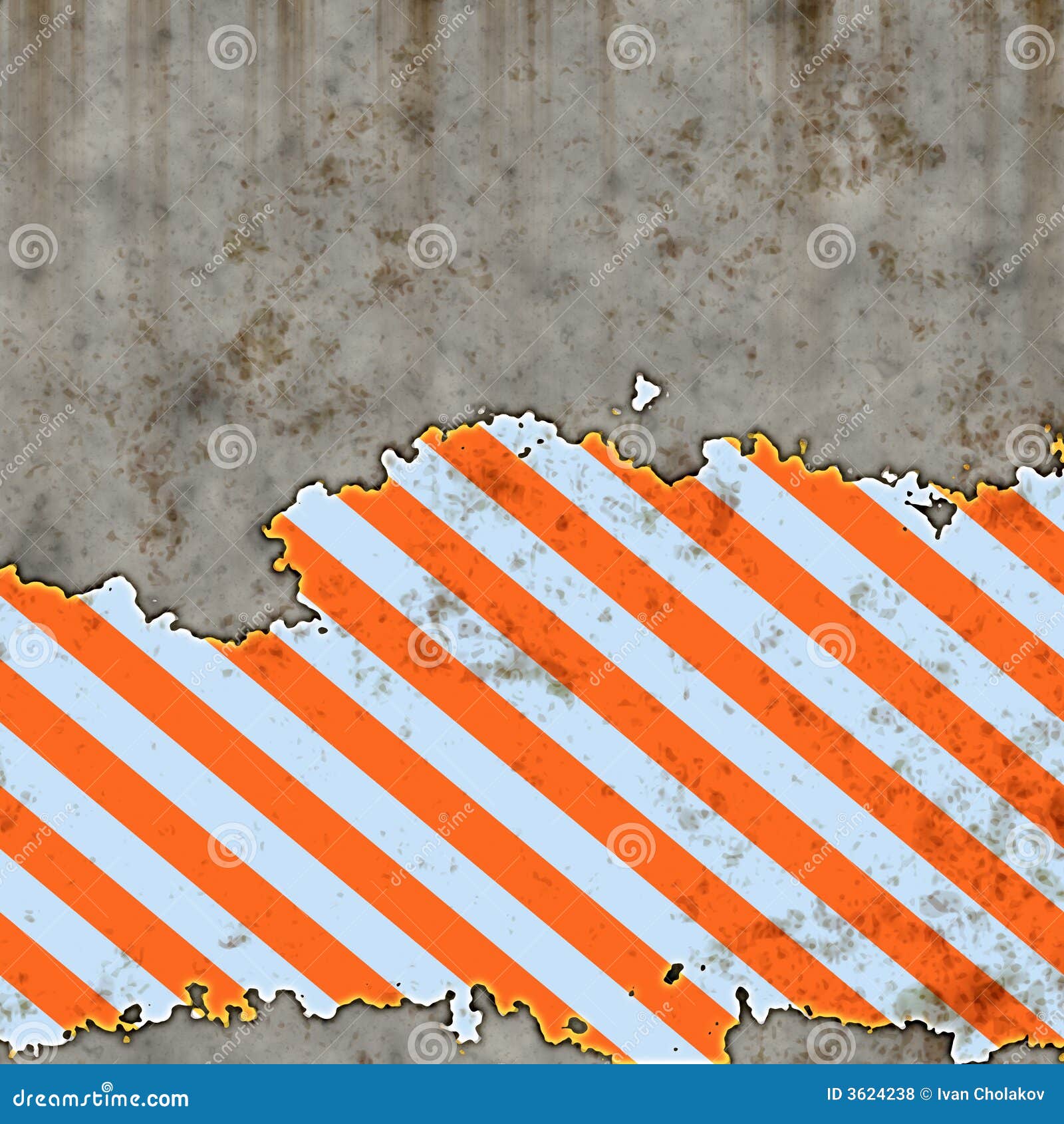 Rusty warning sign stock illustration. Illustration of corrosion - 3624238