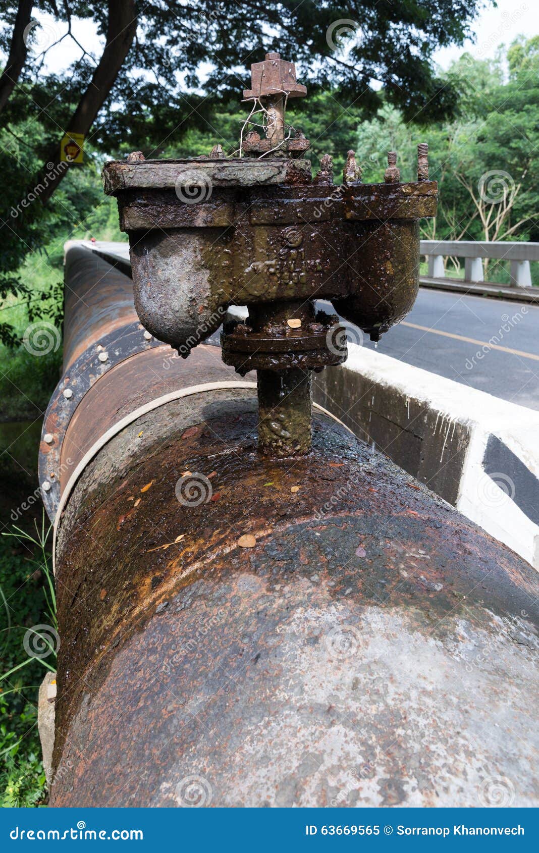 Rusty water pipes stock image. Image of corrosion, rusted - 63669565