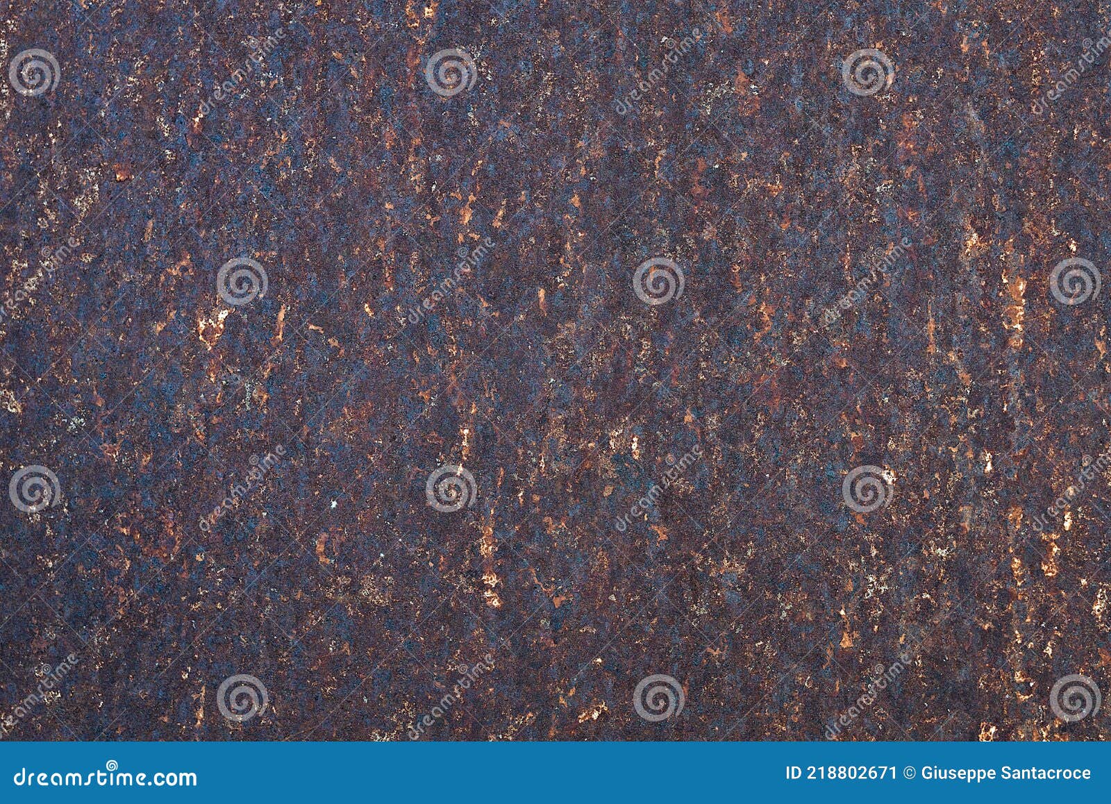 Rusty and Weathered Metal Panel Stock Image - Image of industrial ...