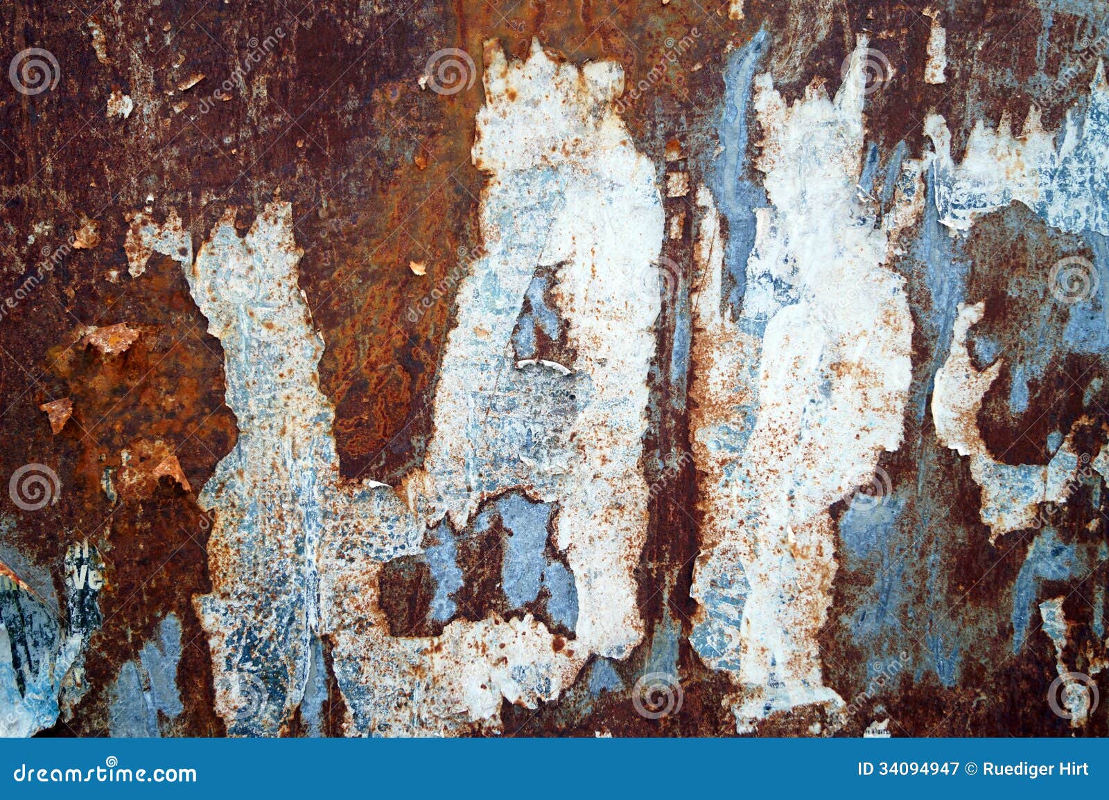 Rusty and Weathered Metal Plate 1 Image stock - Image du déchiré ...