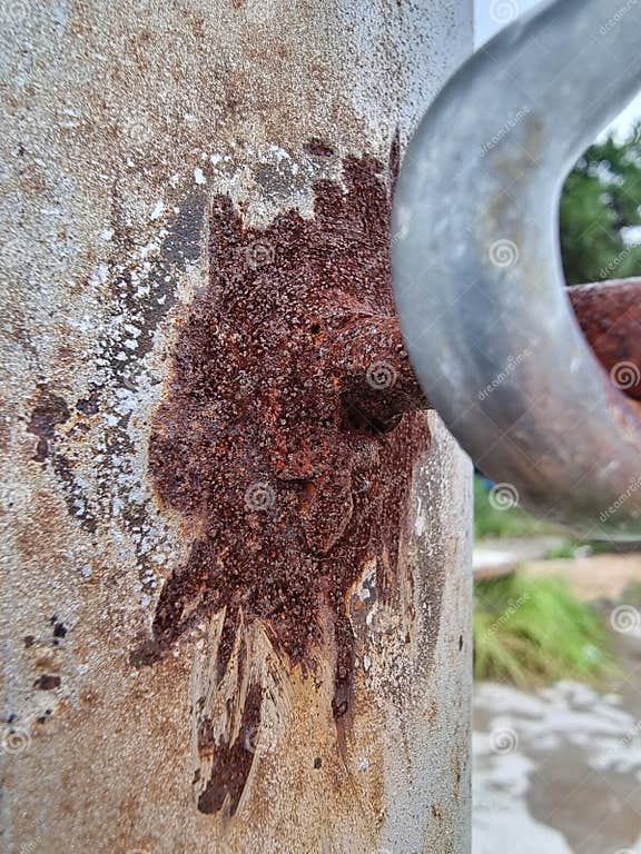 Rusty Weld Structure Propagation Stock Photo - Image of nature, weld ...