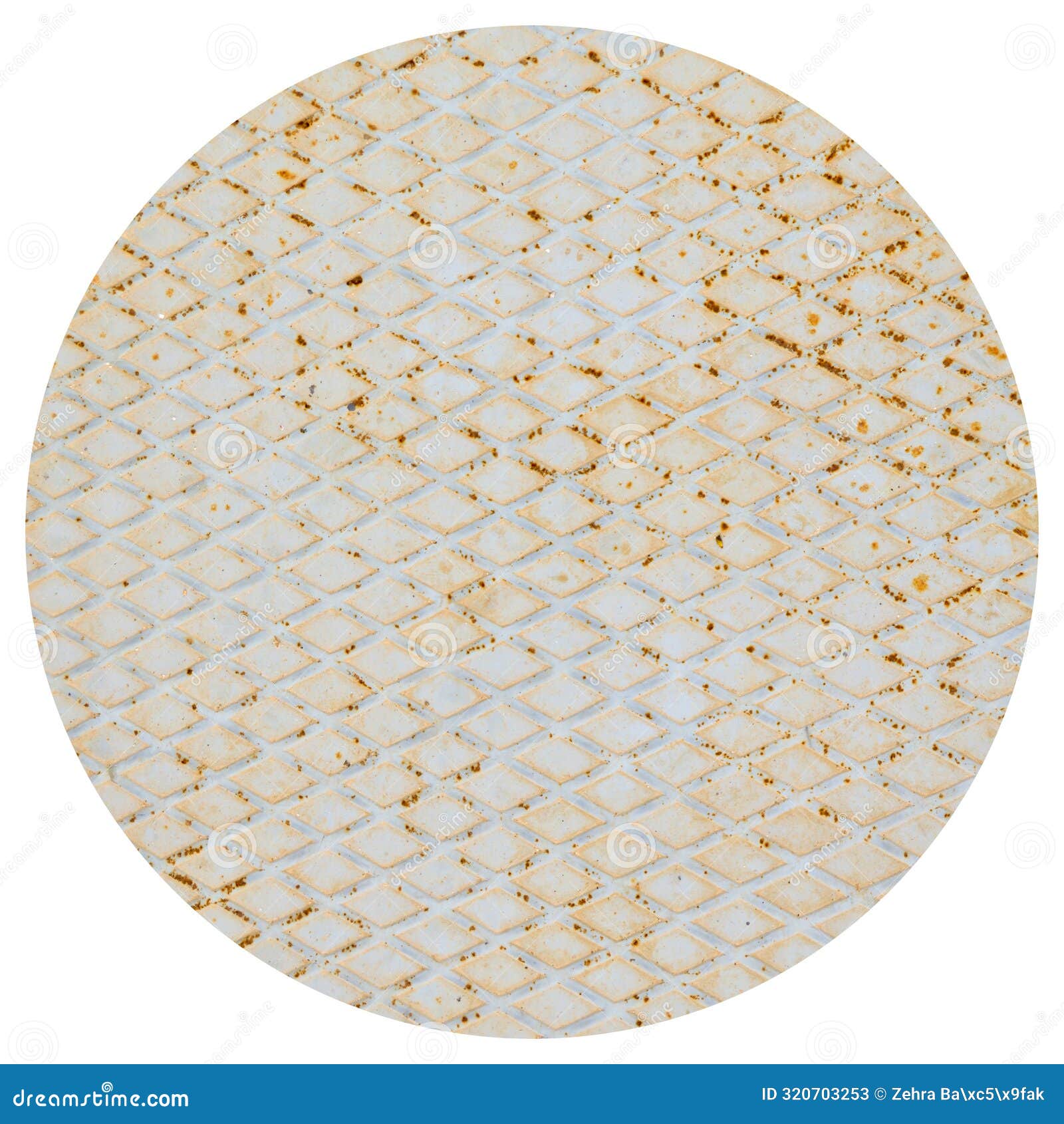 Rusty White Painted Metal Texture Can Be Background Stock Image - Image ...