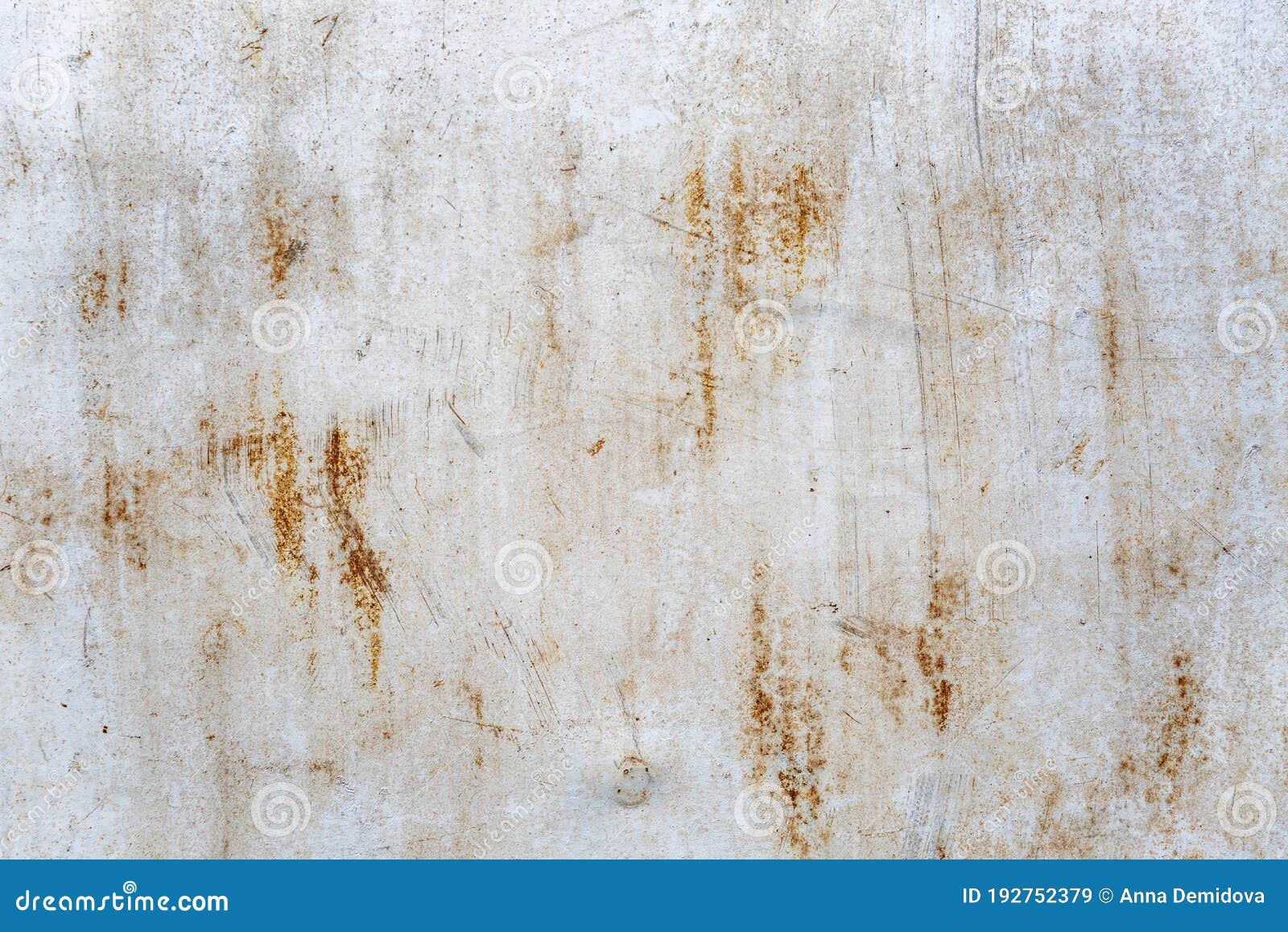 Rusty White Sheet of Iron. Backgrounds and Textures Stock Image - Image ...