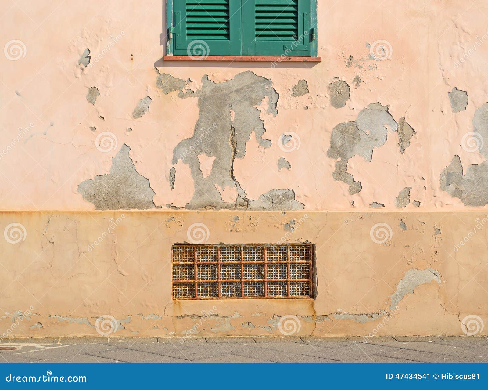 Rusty window grill stock image. Image of grill, pavement - 47434541