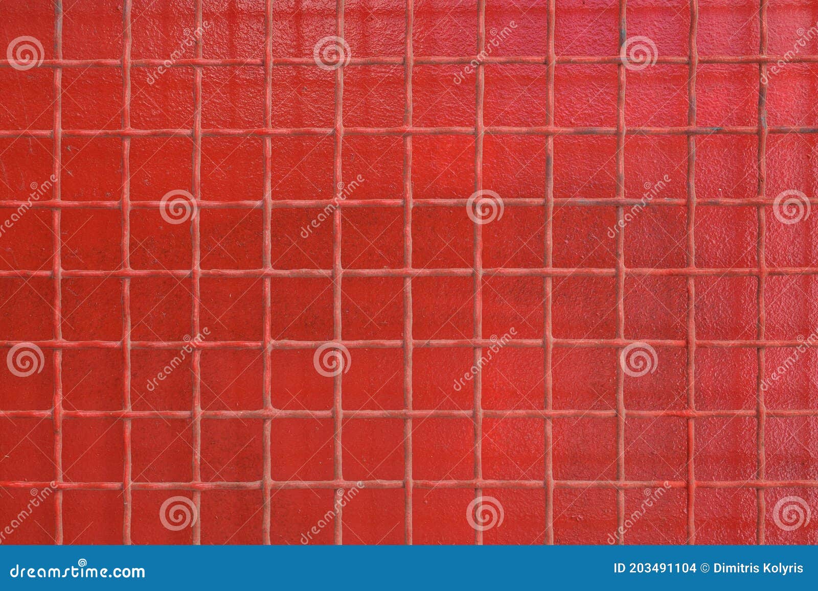 Rusty Wire Mesh Over Red Metal Background Stock Photo - Image of ...