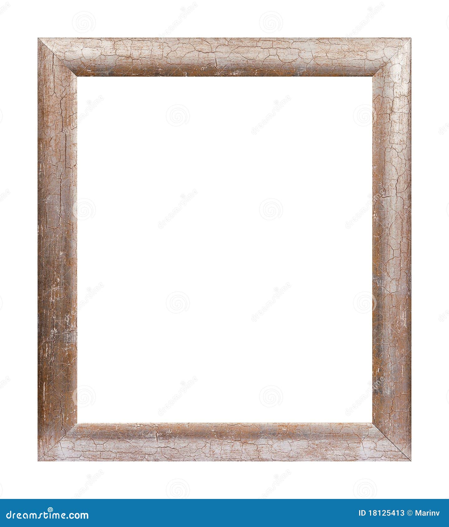 Rusty wooden picture frame stock image. Image of frames - 18125413