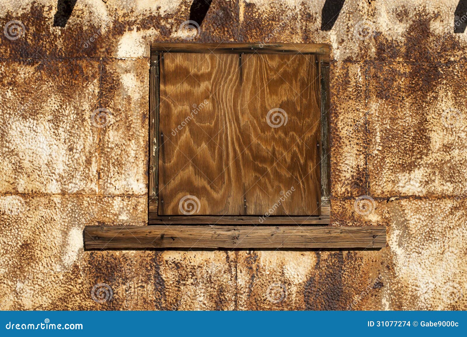 Boarded Up Window Texture