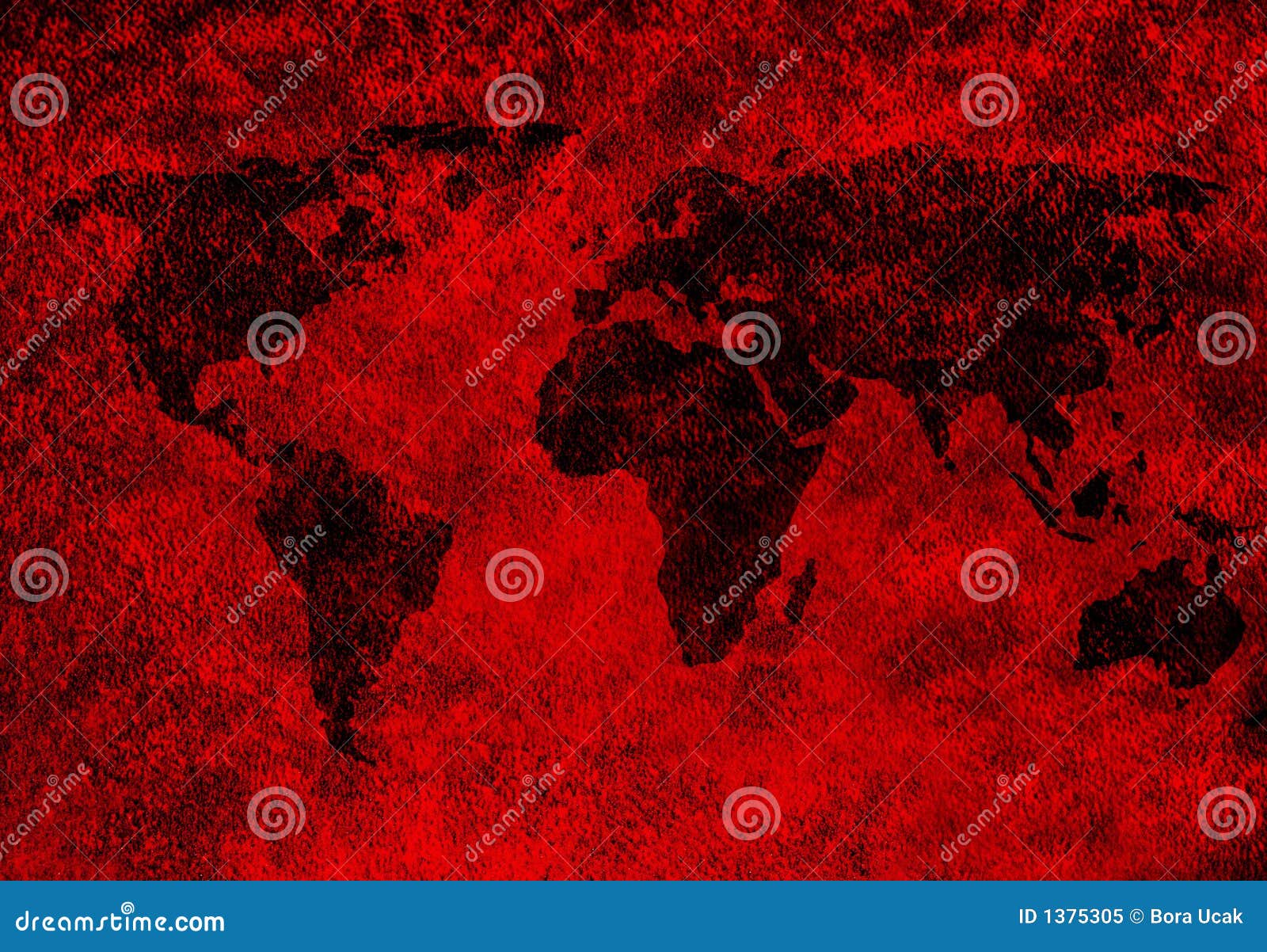 Rusty World Map Template Vector Illustration | CartoonDealer.com #30020080