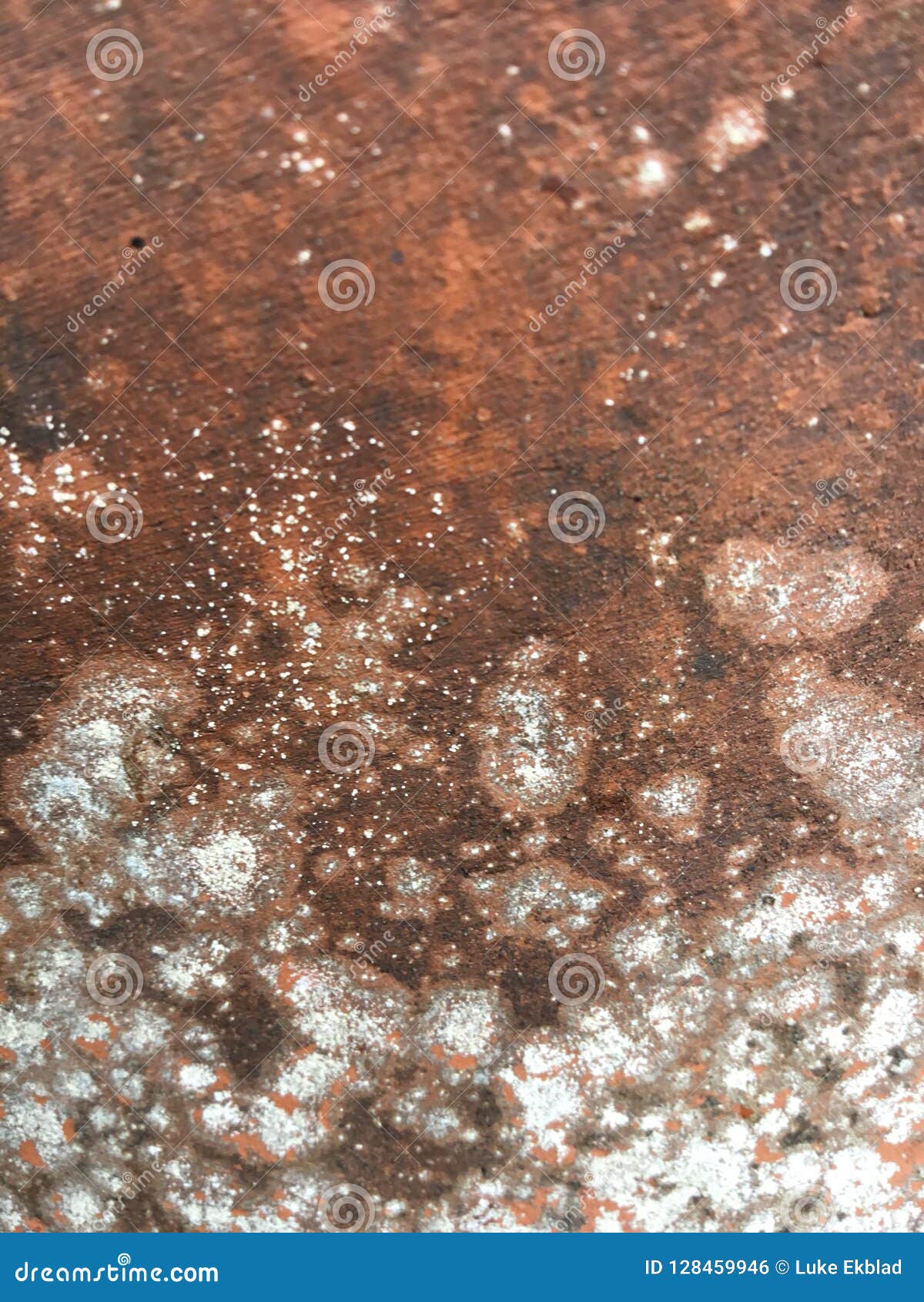 Rusty Worn and Weathered Metal Rot Texture Stock Photo - Image of ...