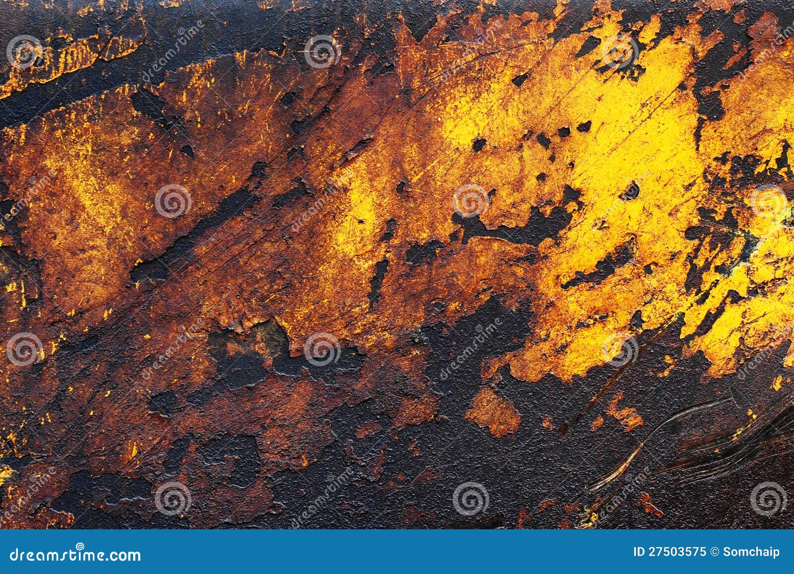 Rusty Yellow Metal stock image. Image of layered, creative - 27503575