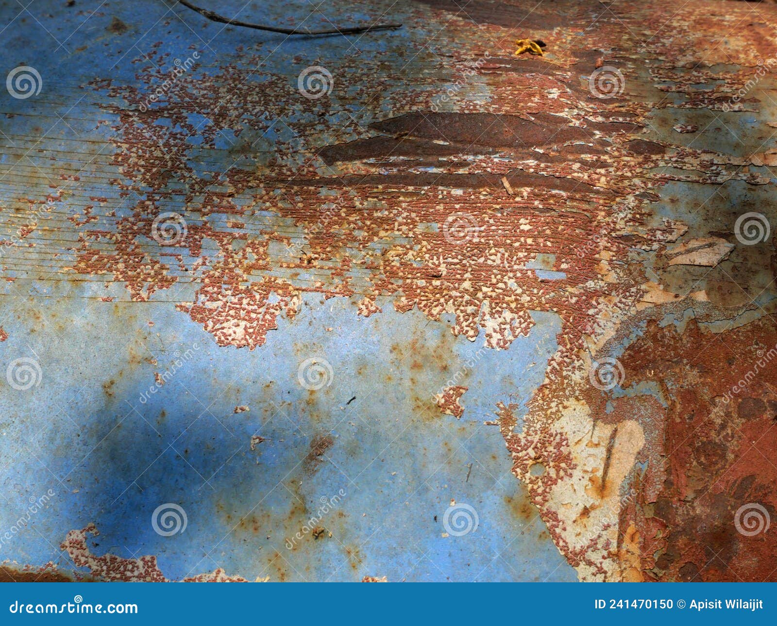 Rusty Zinc Roof Metal for Background. Stock Photo - Image of decor ...
