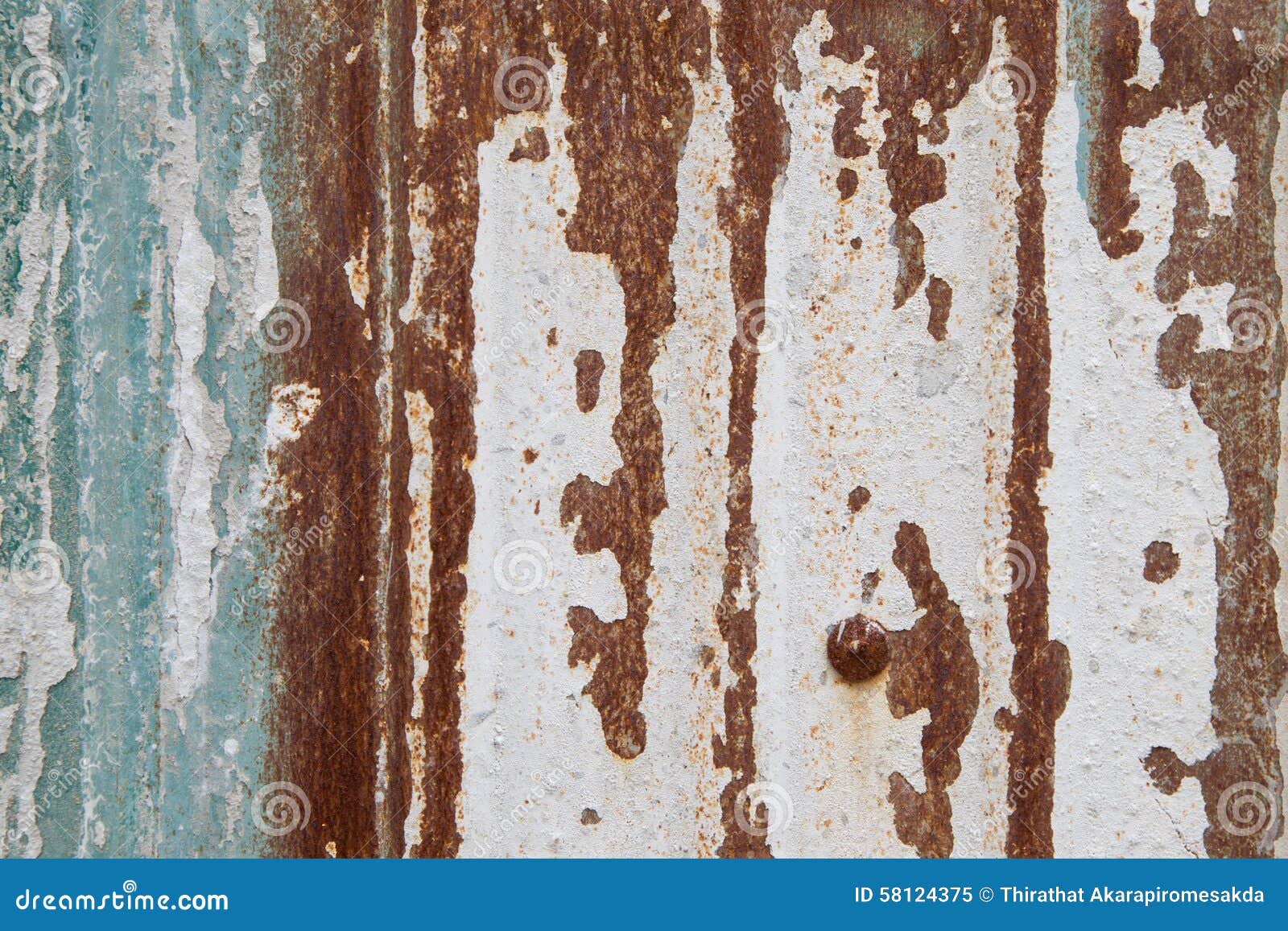 Rusty zinc sheet stock image. Image of dirty, pattern - 58124375