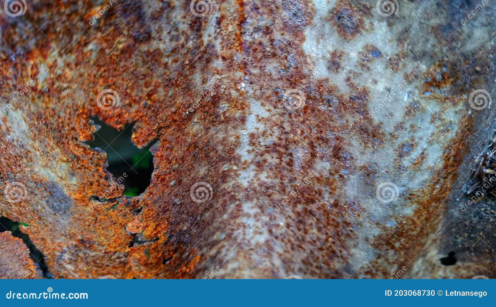 Rusty zinc stock photo. Image of iron, plate, material - 203068730