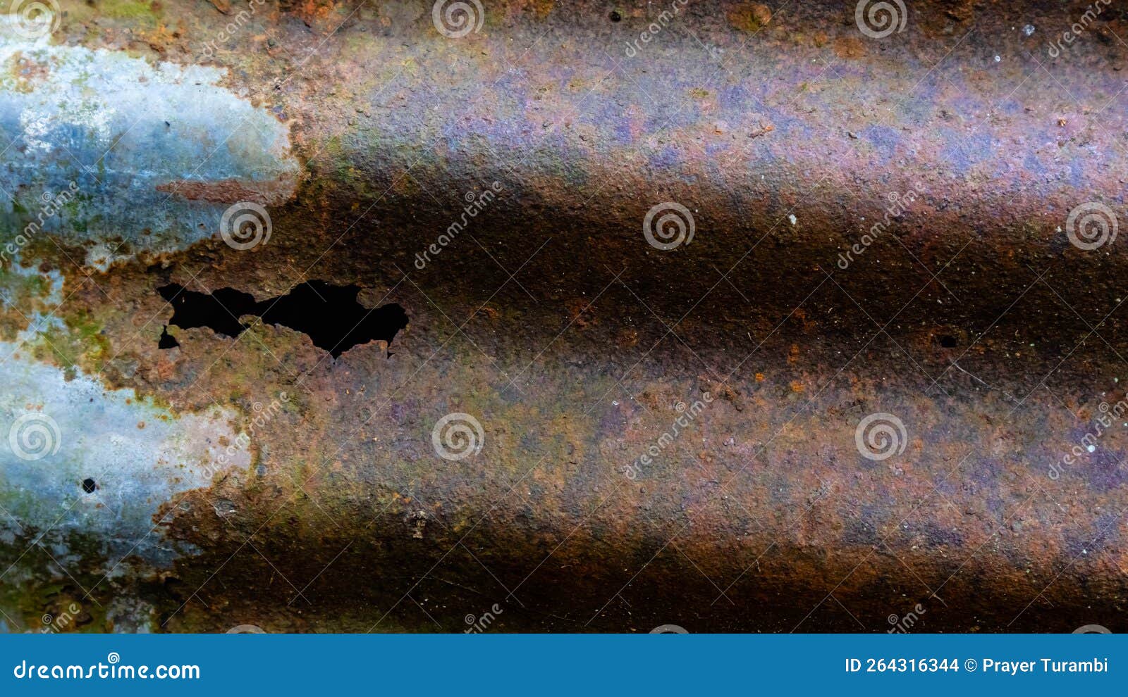 Rusty Zinc Texture As a Background Stock Photo - Image of fence, detail ...