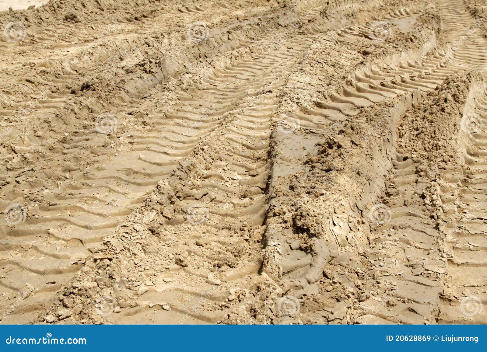 Rut in the sand stock image. Image of mixed, farming - 20628869