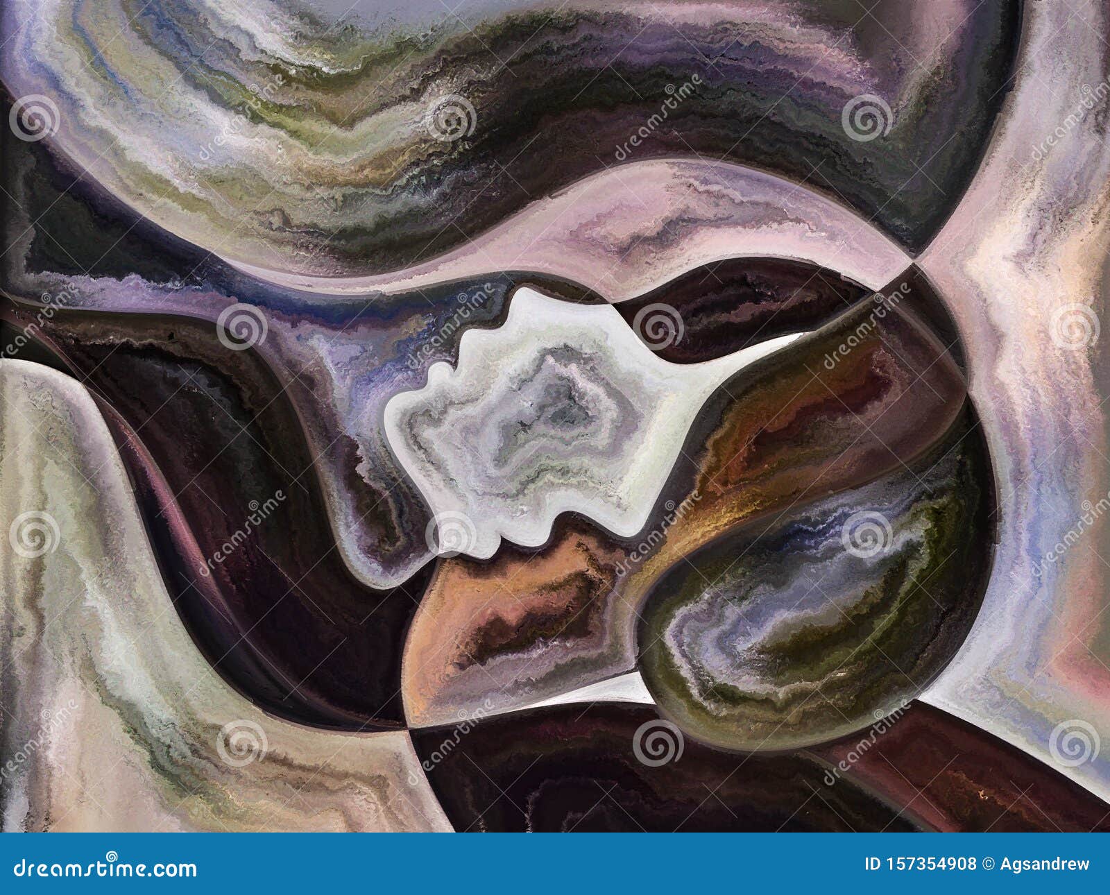 Rutas De Colores Interiores Stock de ilustración - Ilustración de ...