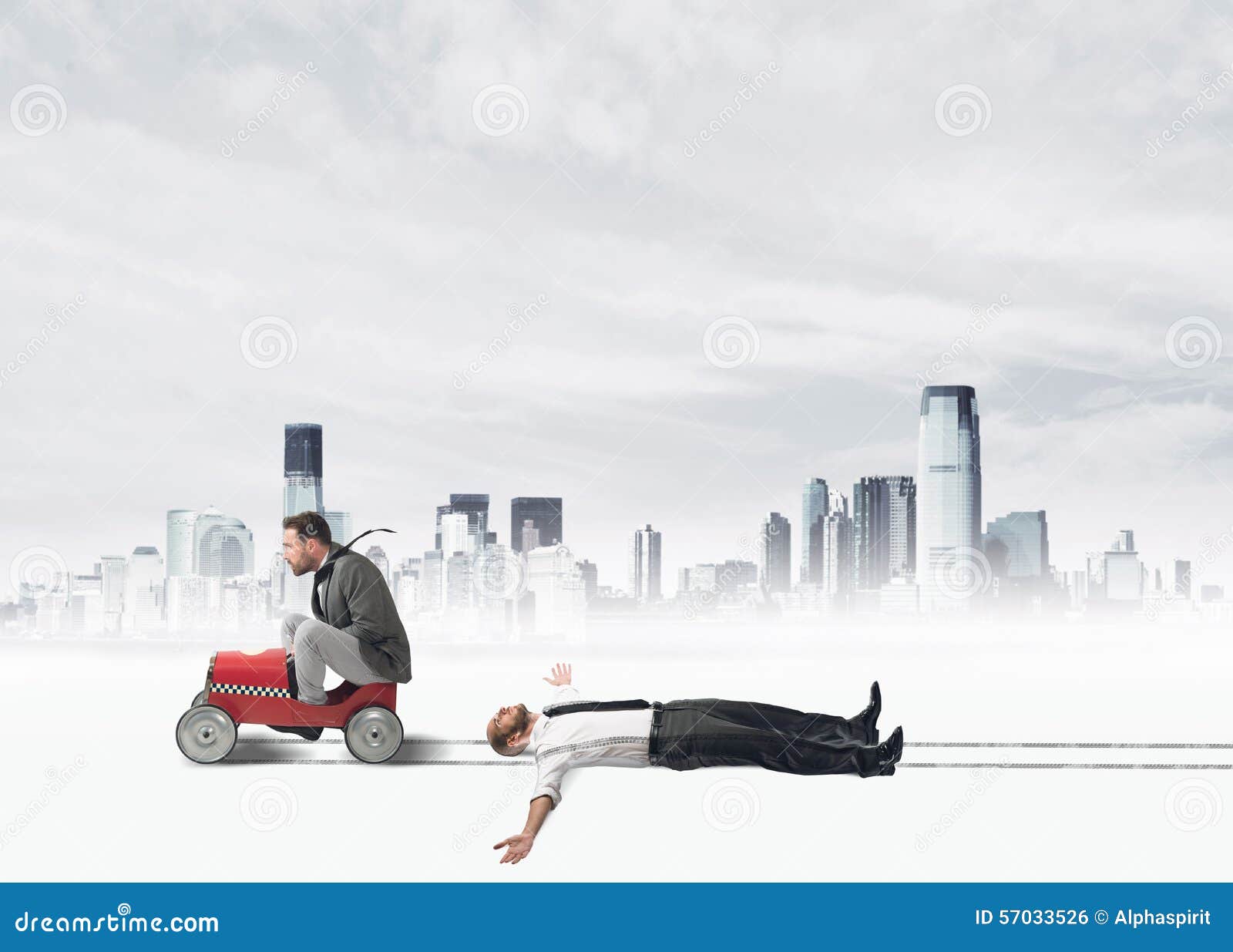 Ruthless businessman stock photo. Image of anger, dead - 57033526
