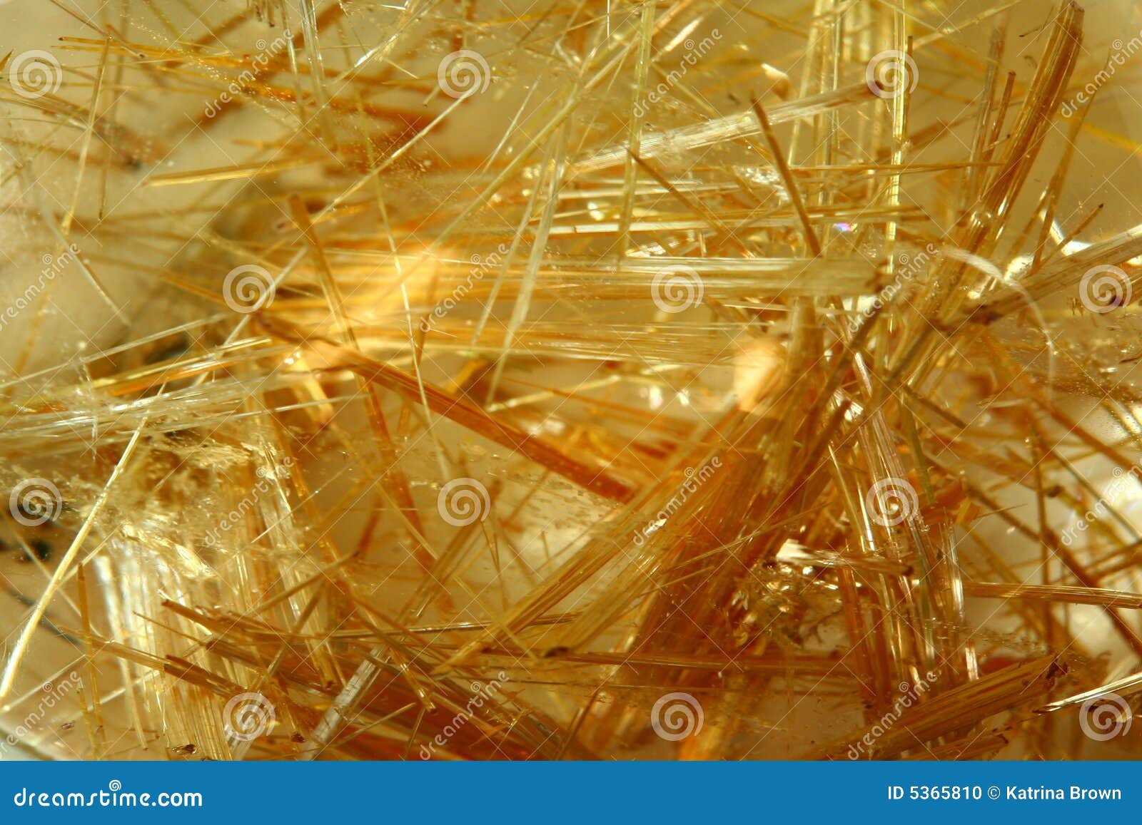 Rutilated Quartz Crystal stock photo. Image of golden - 5365810