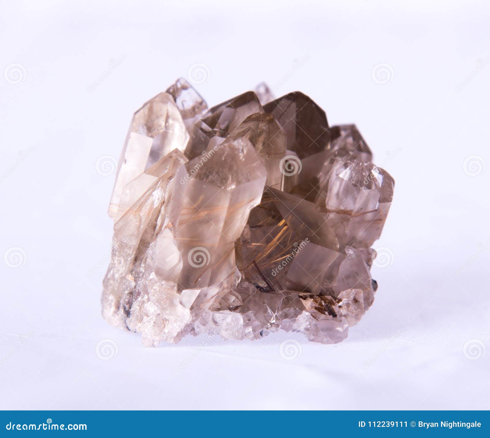Rutiled quartz crystals stock image. Image of healing - 112239111