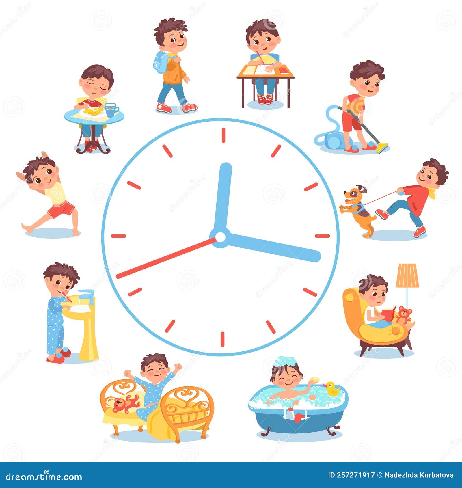 Rutina Diaria Para Niños. Actividades Y Hábitos Cotidianos De Los Niños ... Rutina Diaria Para Niños. Actividades Y Hábitos Cotidianos De Los Niños ...