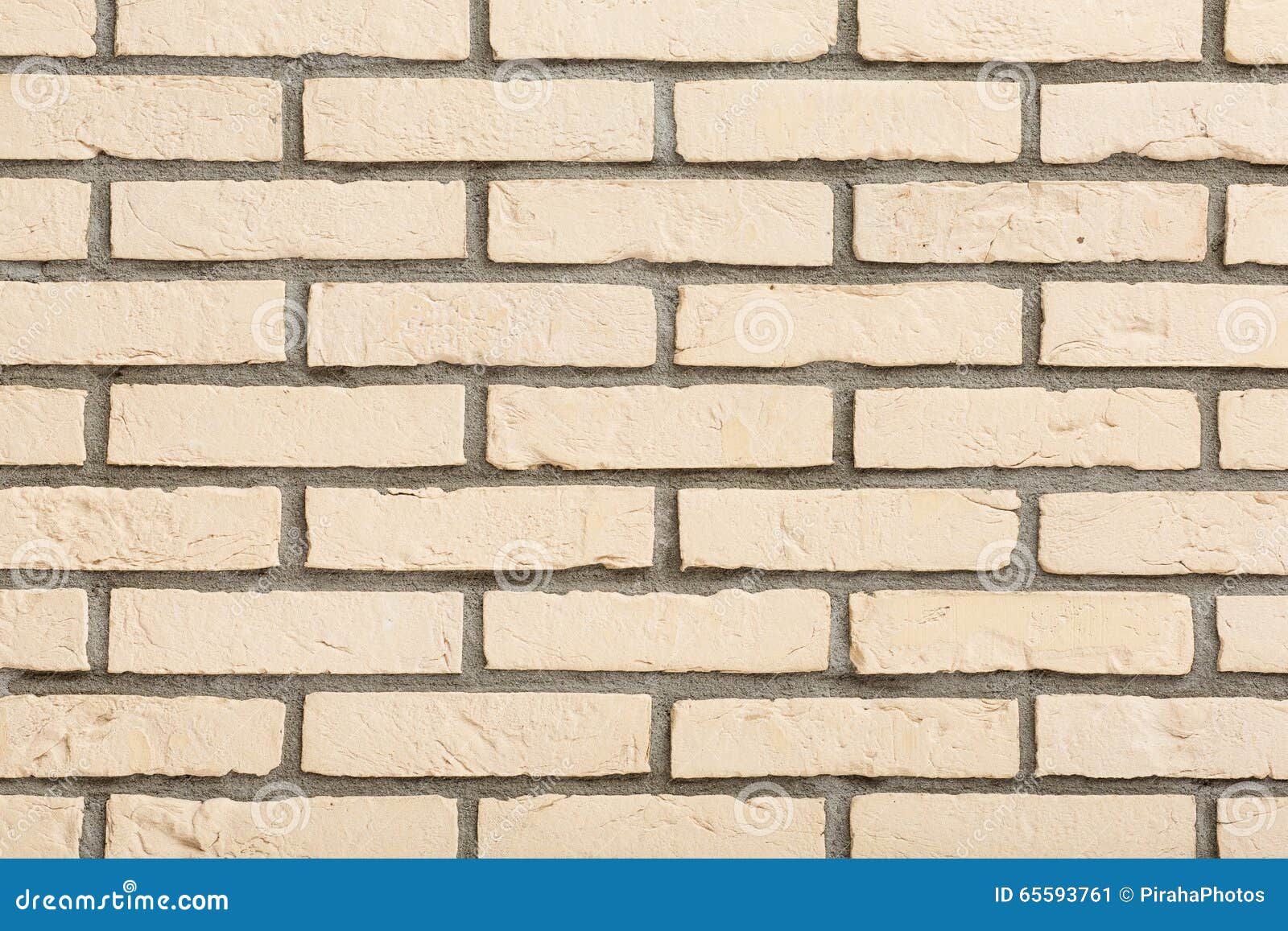 Ruwe Beige Bakstenen muur stock afbeelding. Image of baksteen - 65593761